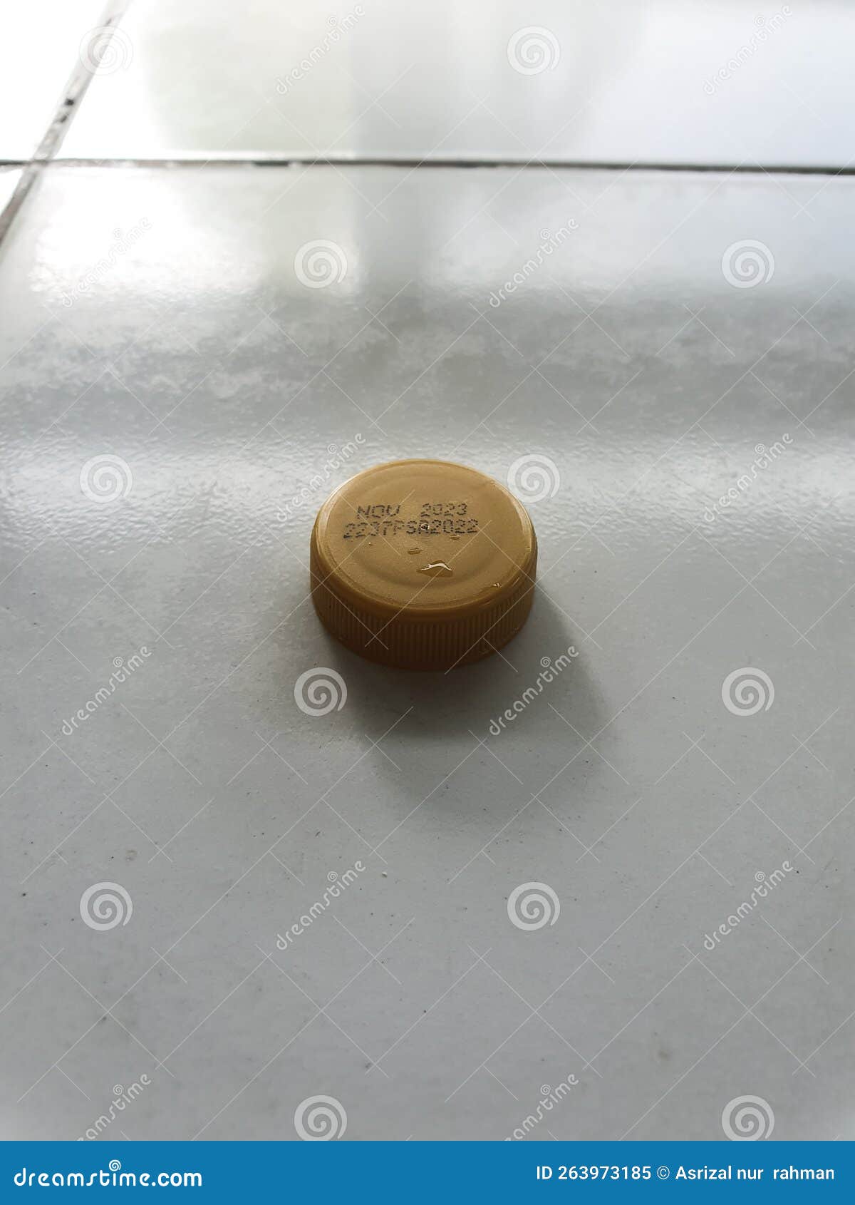 Bottle Caps Placed on the Floor Stock Image - Image of carving, white ...