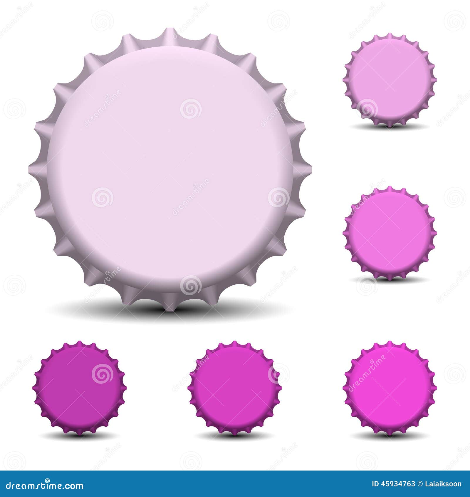 Bottle caps vector stock vector. Illustration of beer - 45934763