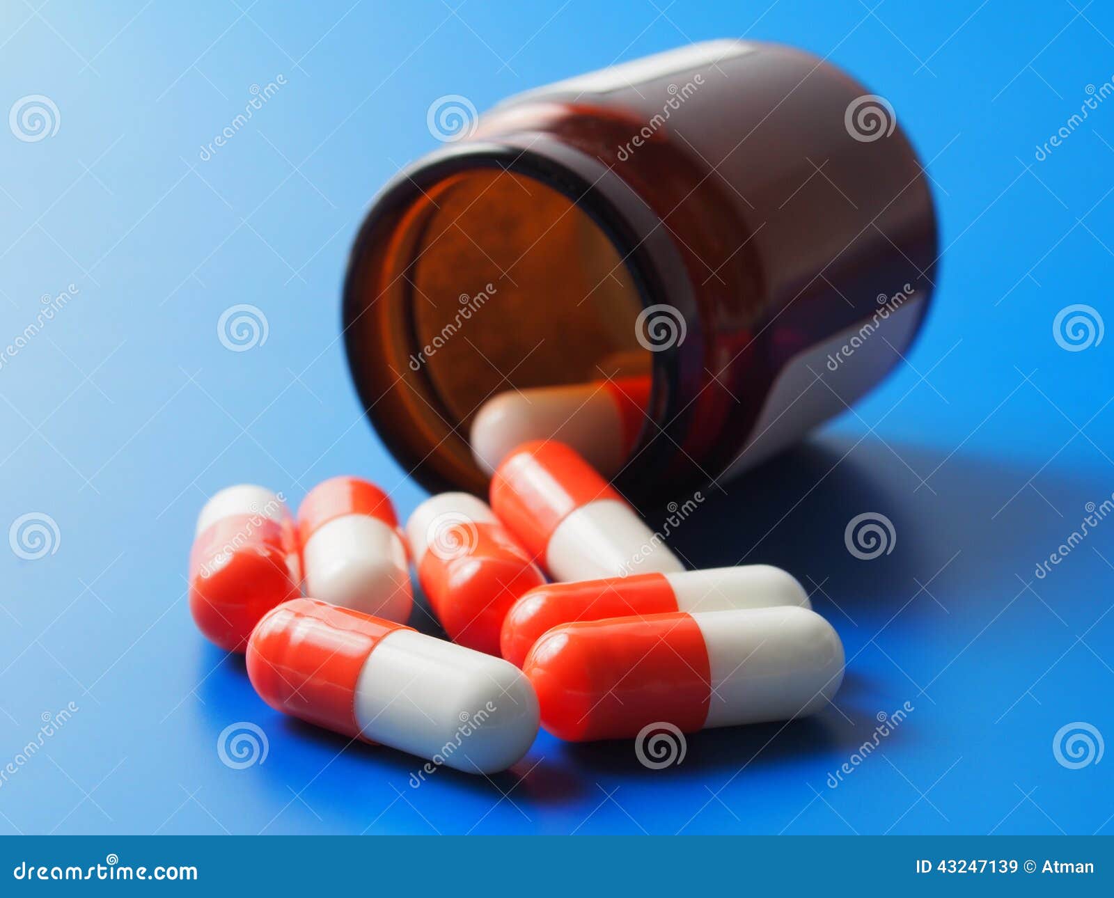 Bottle with capsules stock image. Image of cure, health - 43247139