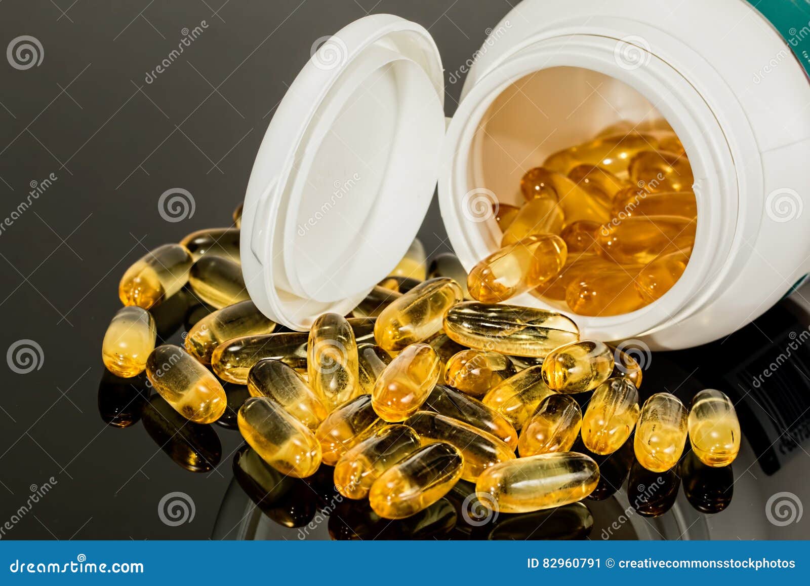 Bottle Of Capsules Picture. Image: 82960791