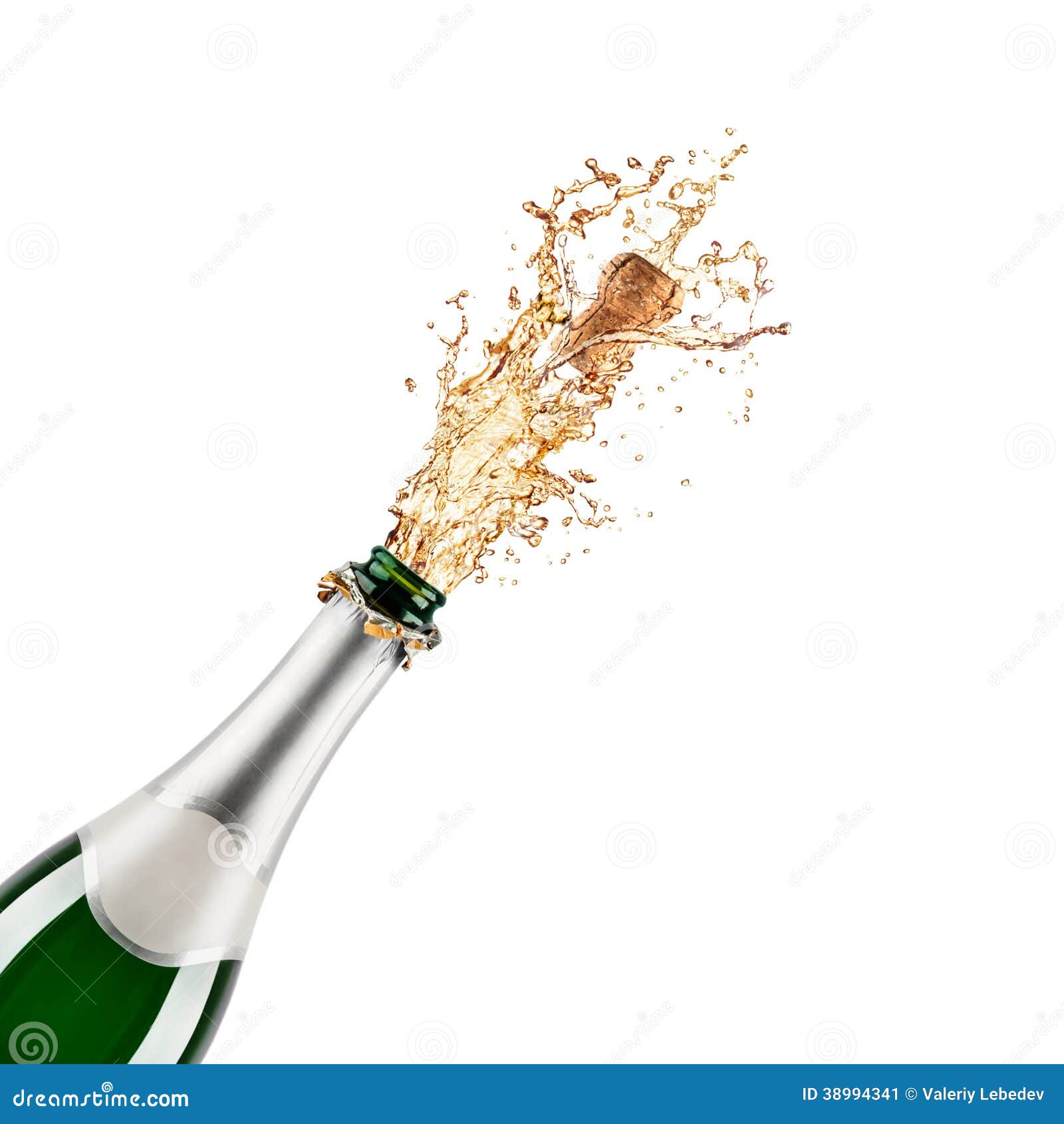 Bottle of champagne stock image. Image of champaign, liquid - 38994341