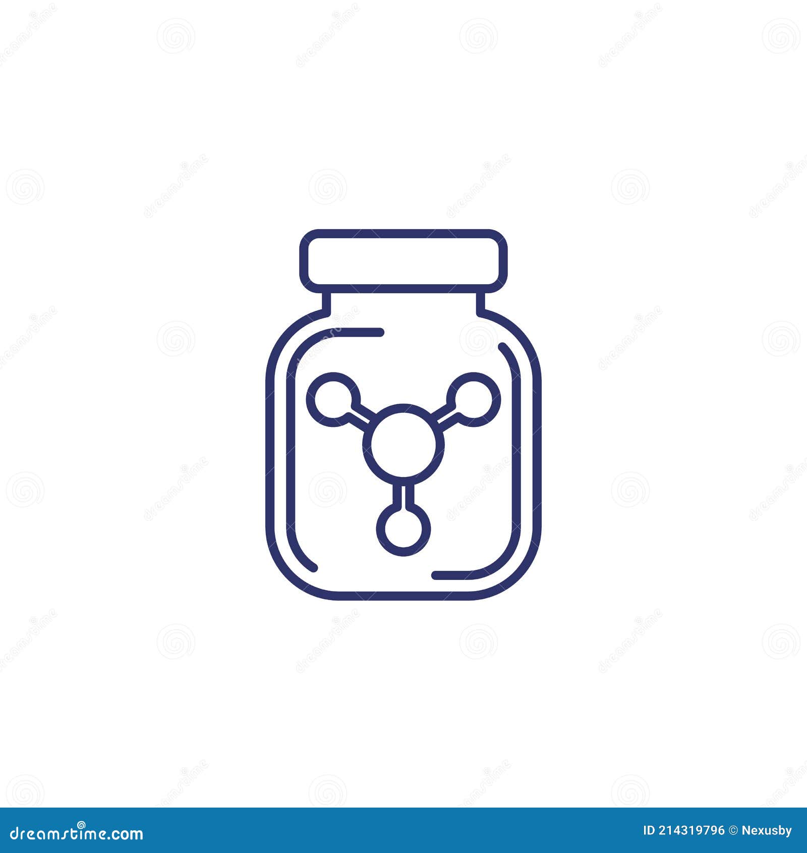 Chemicals Line Vector Icons And Signs. Solvents, Compounds, Compounds ...