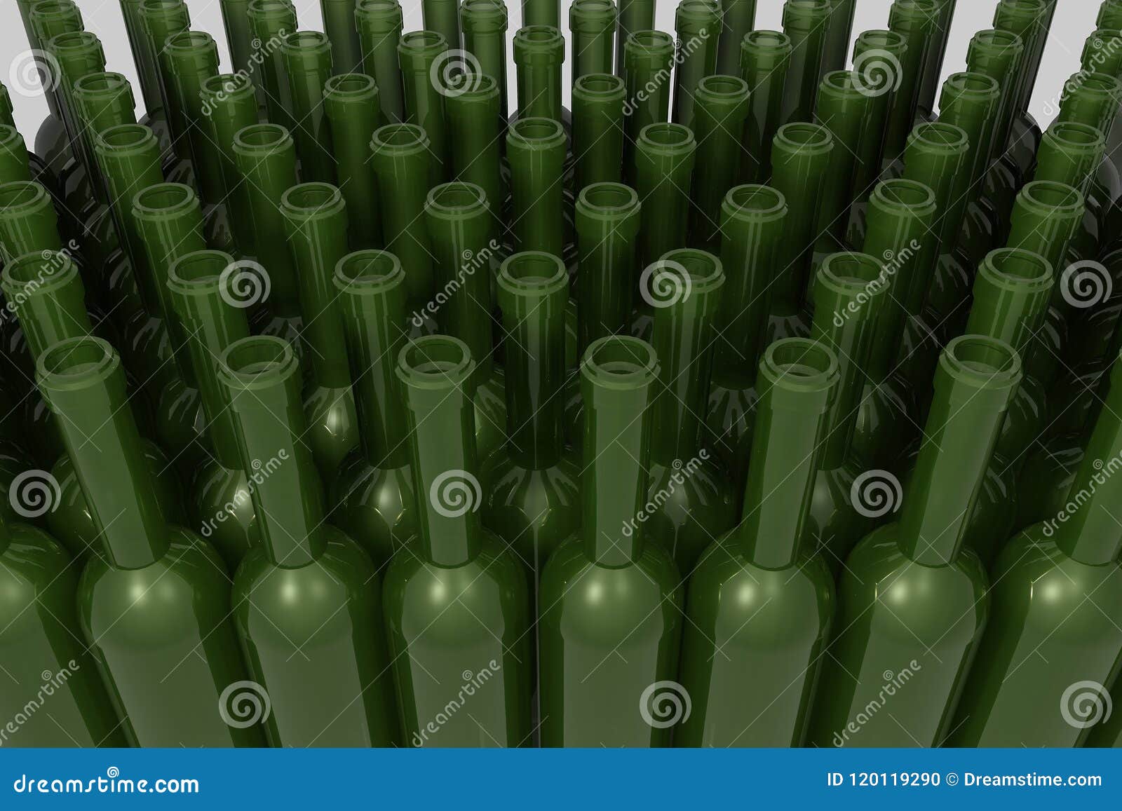 Various Forms of Glass Bottles Stock Illustration - Illustration of ...