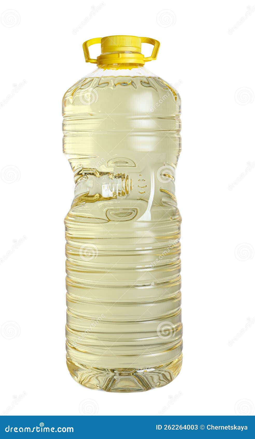 Bottle of Cooking Oil on White Background Stock Image - Image of ...