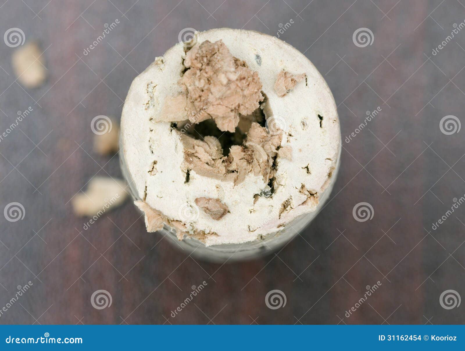 Bottle cork stock photo. Image of dameged, damage, cork - 31162454
