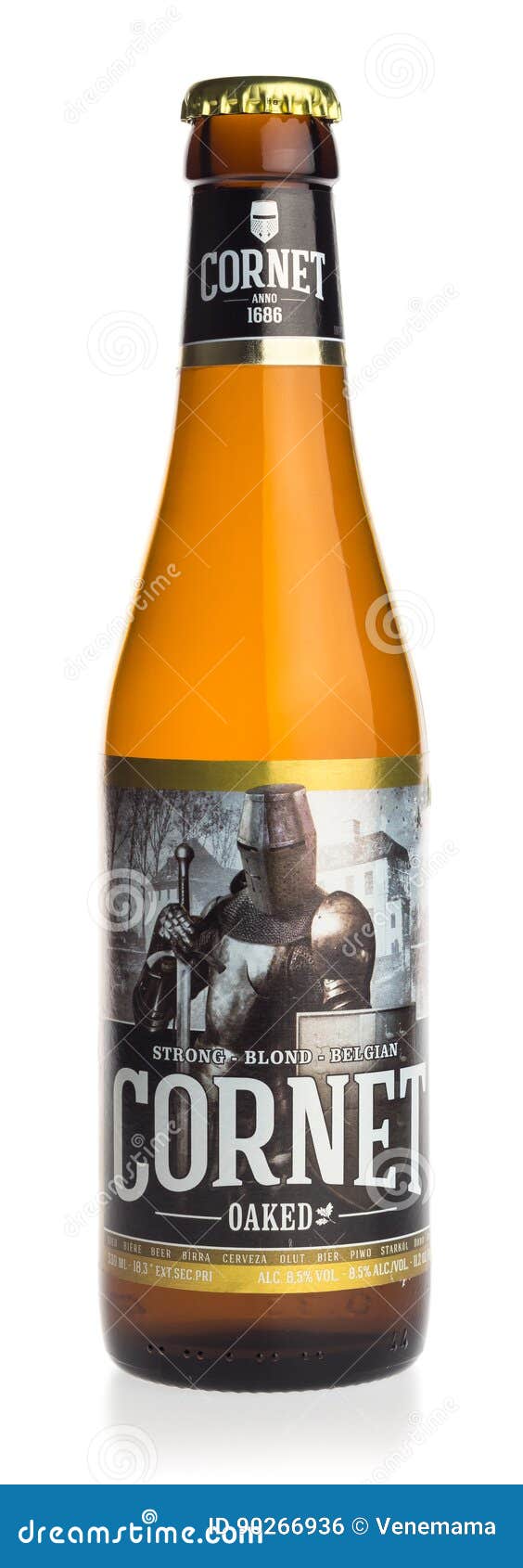 Bottle of Cornet Oaked Blond Beer Editorial Photo - Image of cornet ...