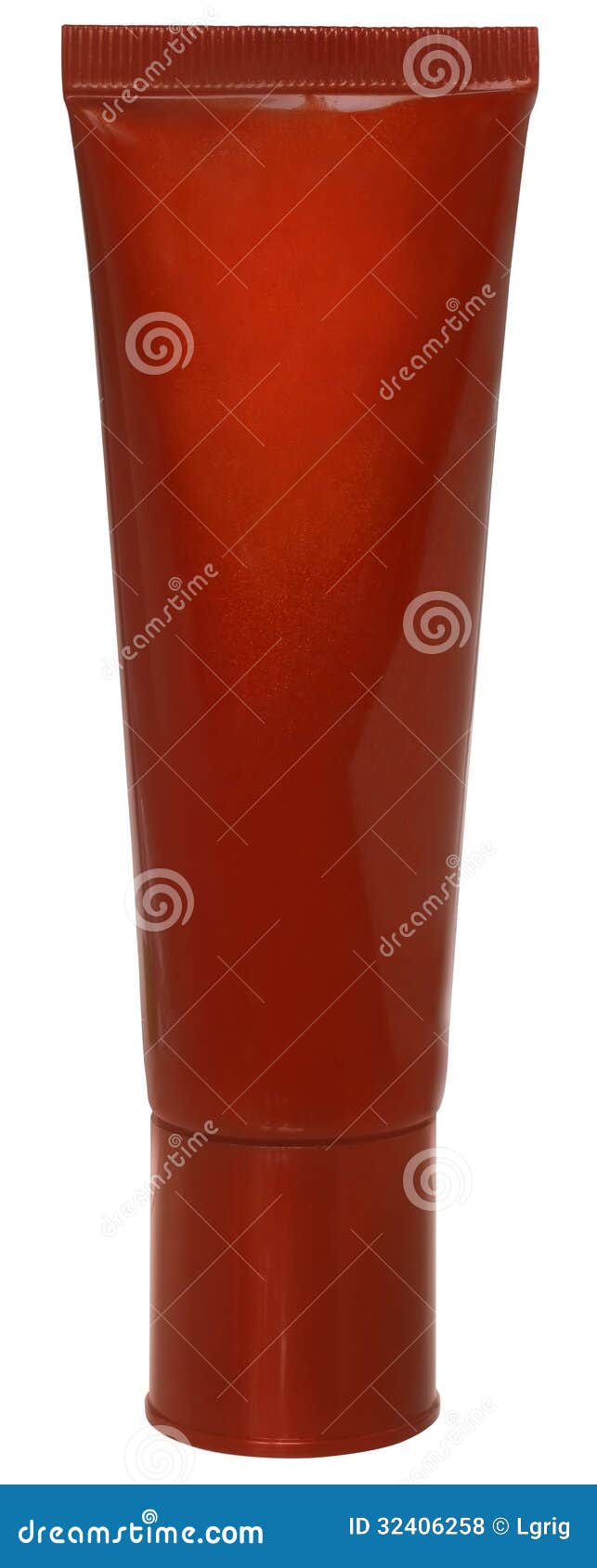 Bottle of Cosmetic Means Isolated Stock Photo - Image of color, brown ...