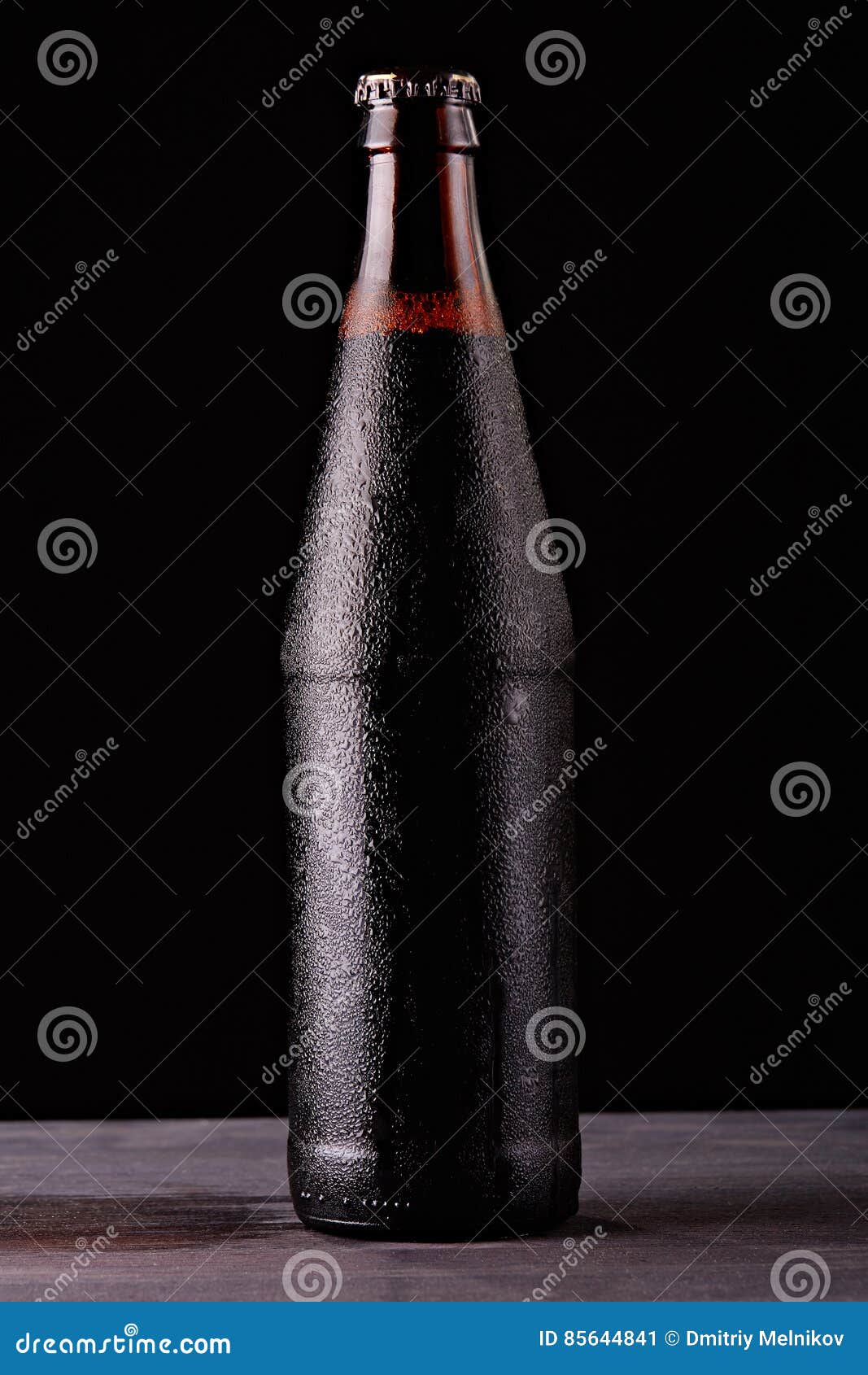 Bottle of dark beer stock image. Image of alcohol, glass - 85644841