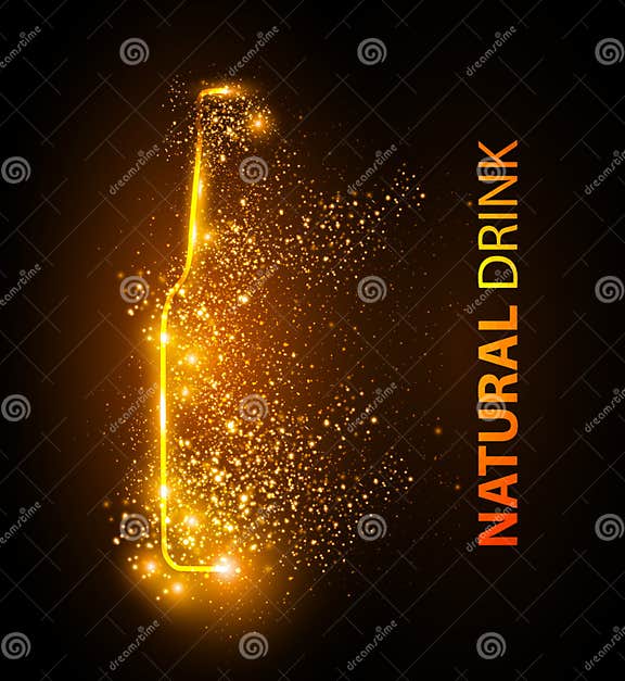 Bottle design background stock vector. Illustration of black - 44918113