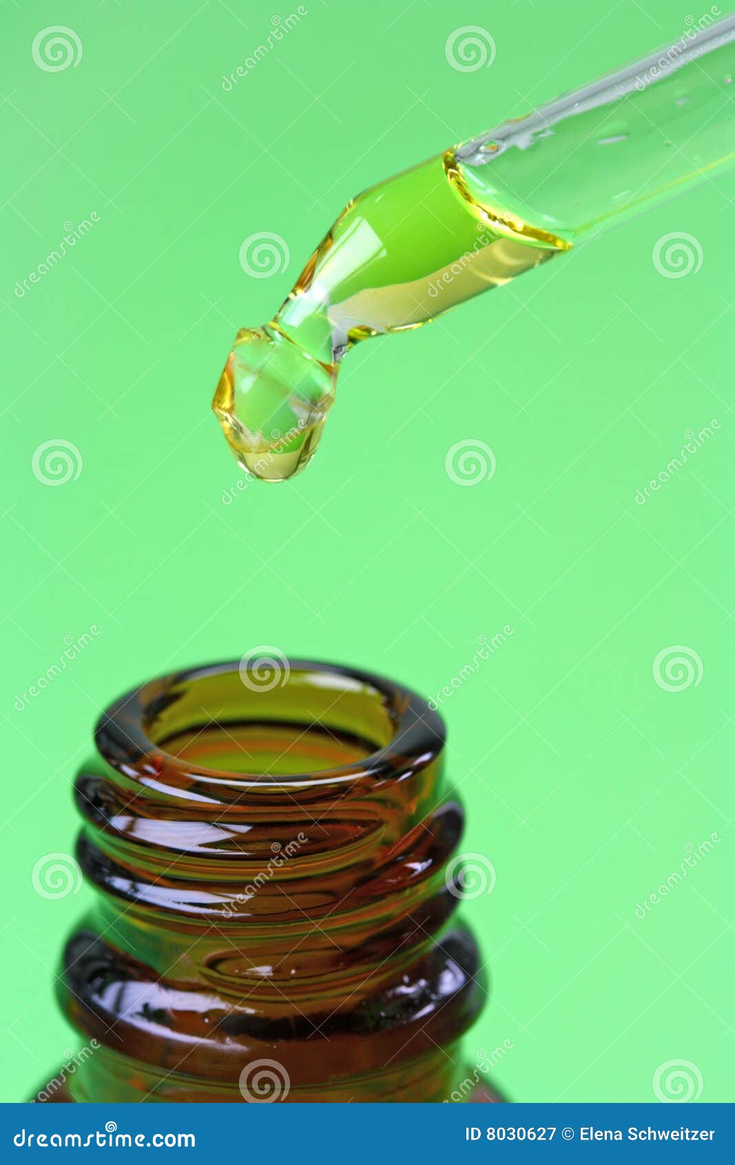 Bottle with drops stock image. Image of healthy, health - 8030627