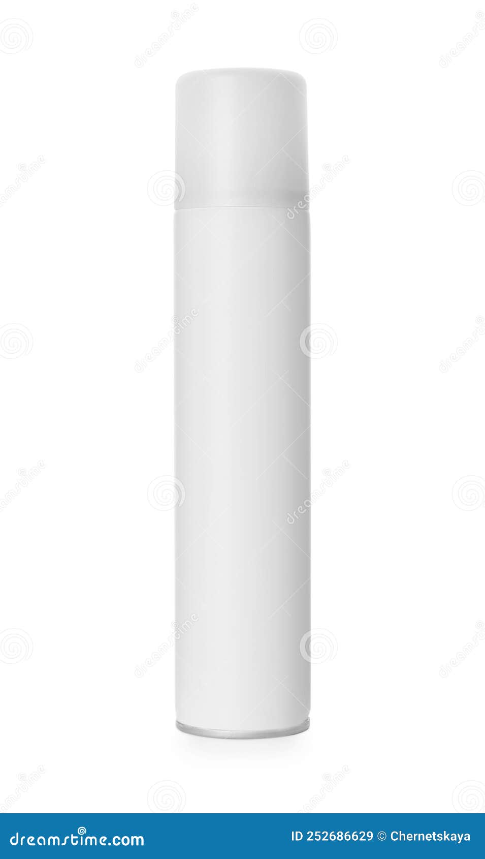 Bottle of Dry Shampoo Isolated on White Stock Image - Image of empty ...