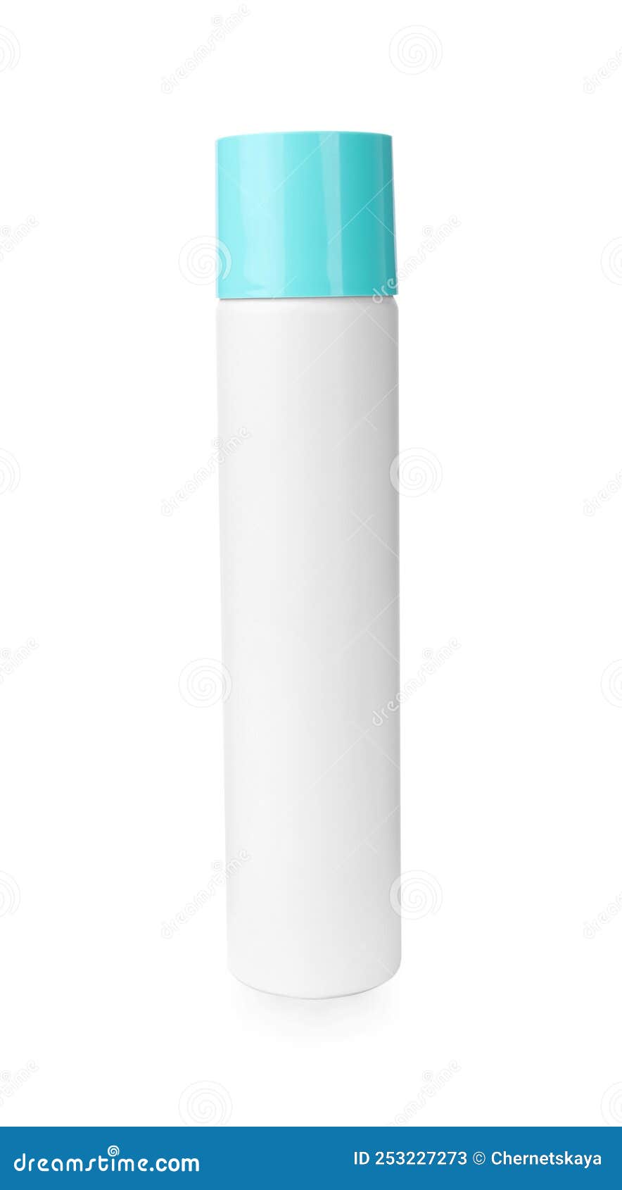 Bottle of Dry Shampoo Isolated on White Stock Image - Image of shampoo ...