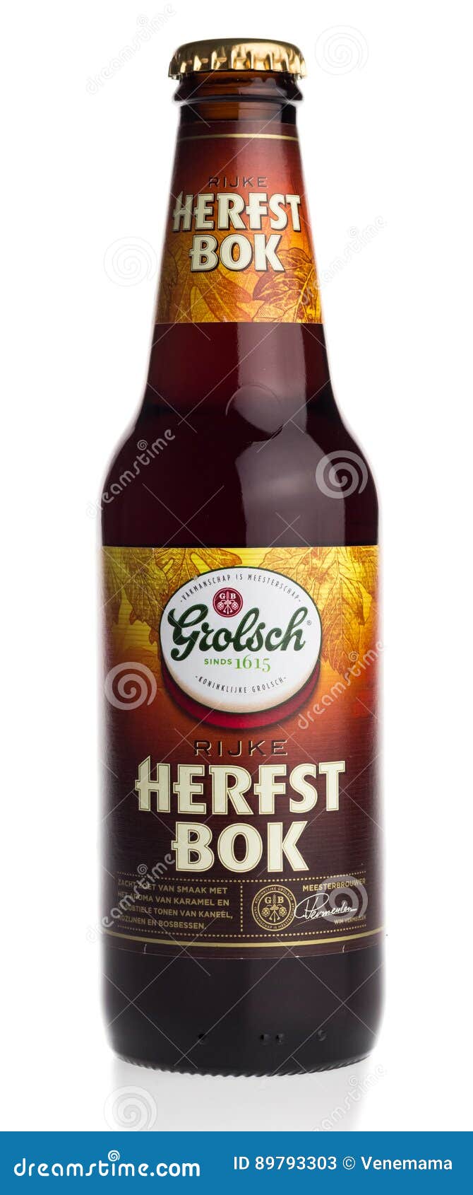 Bottle of Dutch Grolsch Bock Beer Editorial Stock Photo - Image of bock ...
