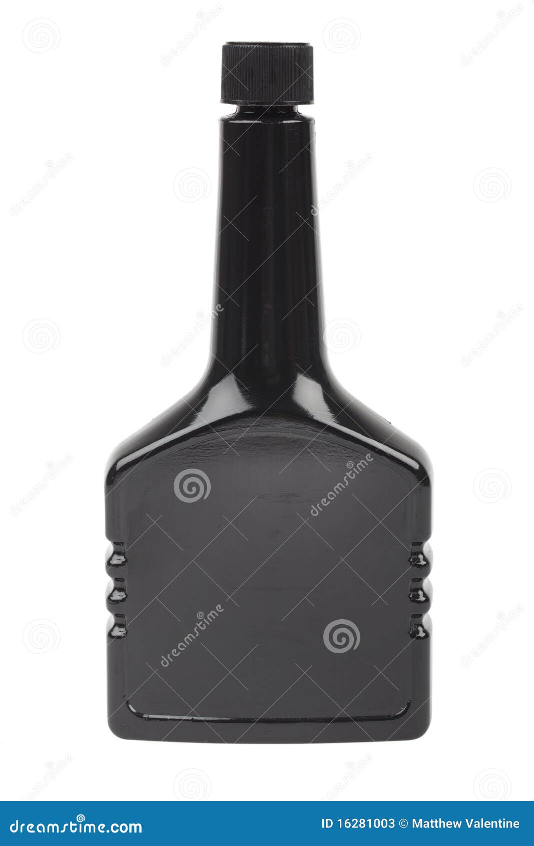 Bottle of Fuel Additive Isolated on White Stock Image - Image of blank ...