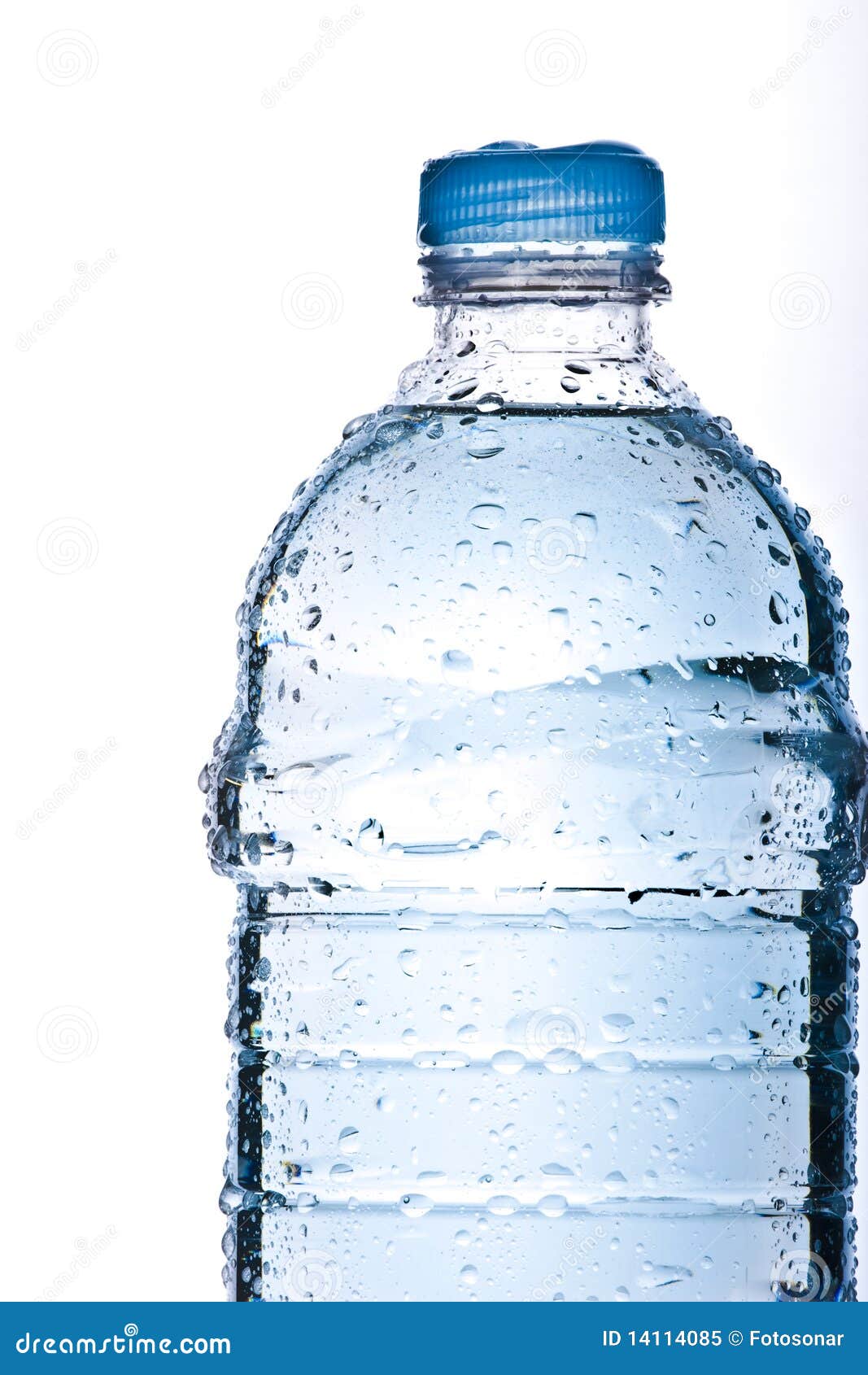 Bottle full of water stock image. Image of water, life - 14114085