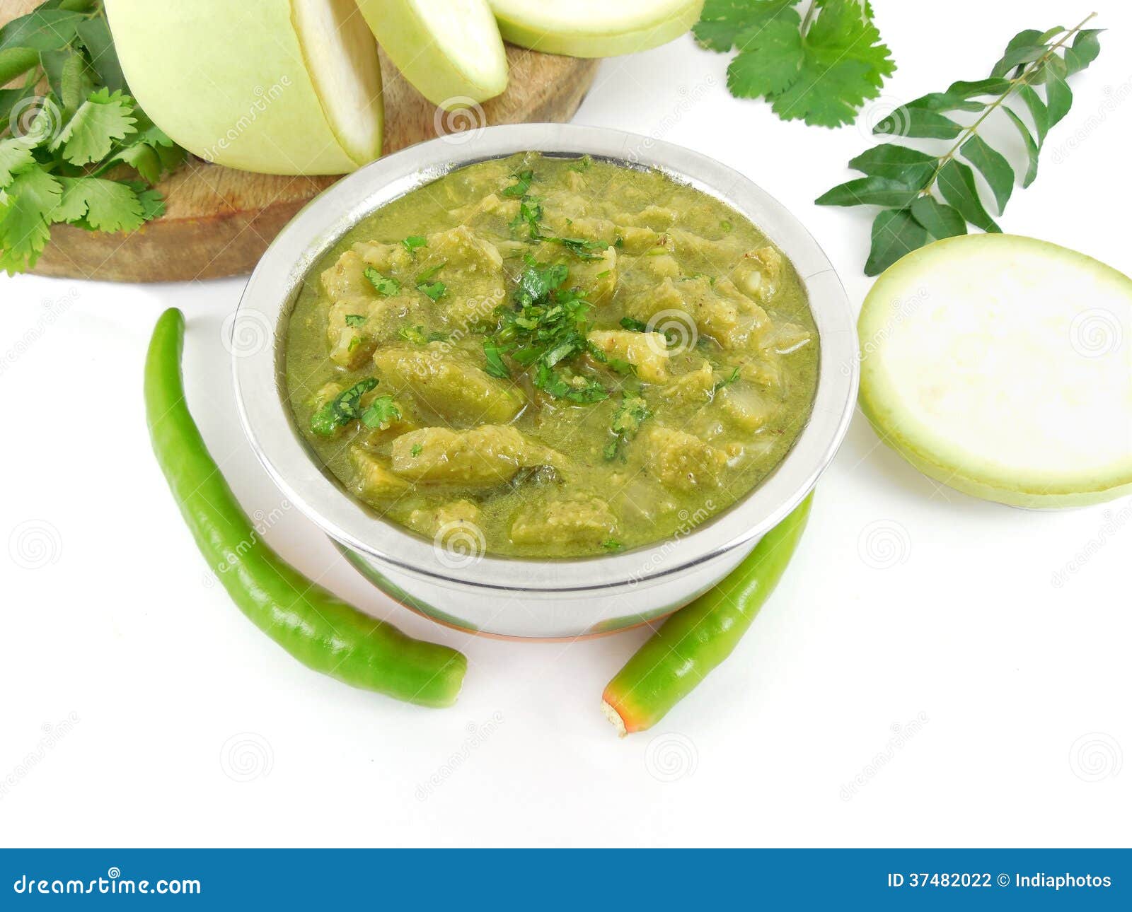 Bottle Gourd Curry stock photo. Image of ayurvedic, nutrition - 37482022