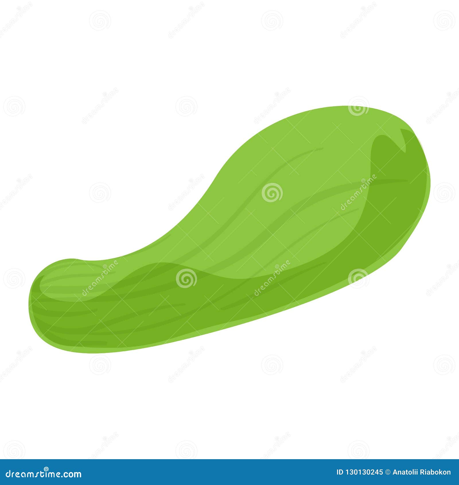 Bottle Gourd Icon, Cartoon Style Stock Vector - Illustration of ...