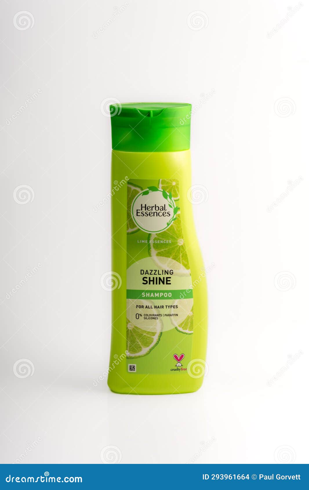 Bottle of Herbal Essence Hair Shampoo on a White Background Editorial ...