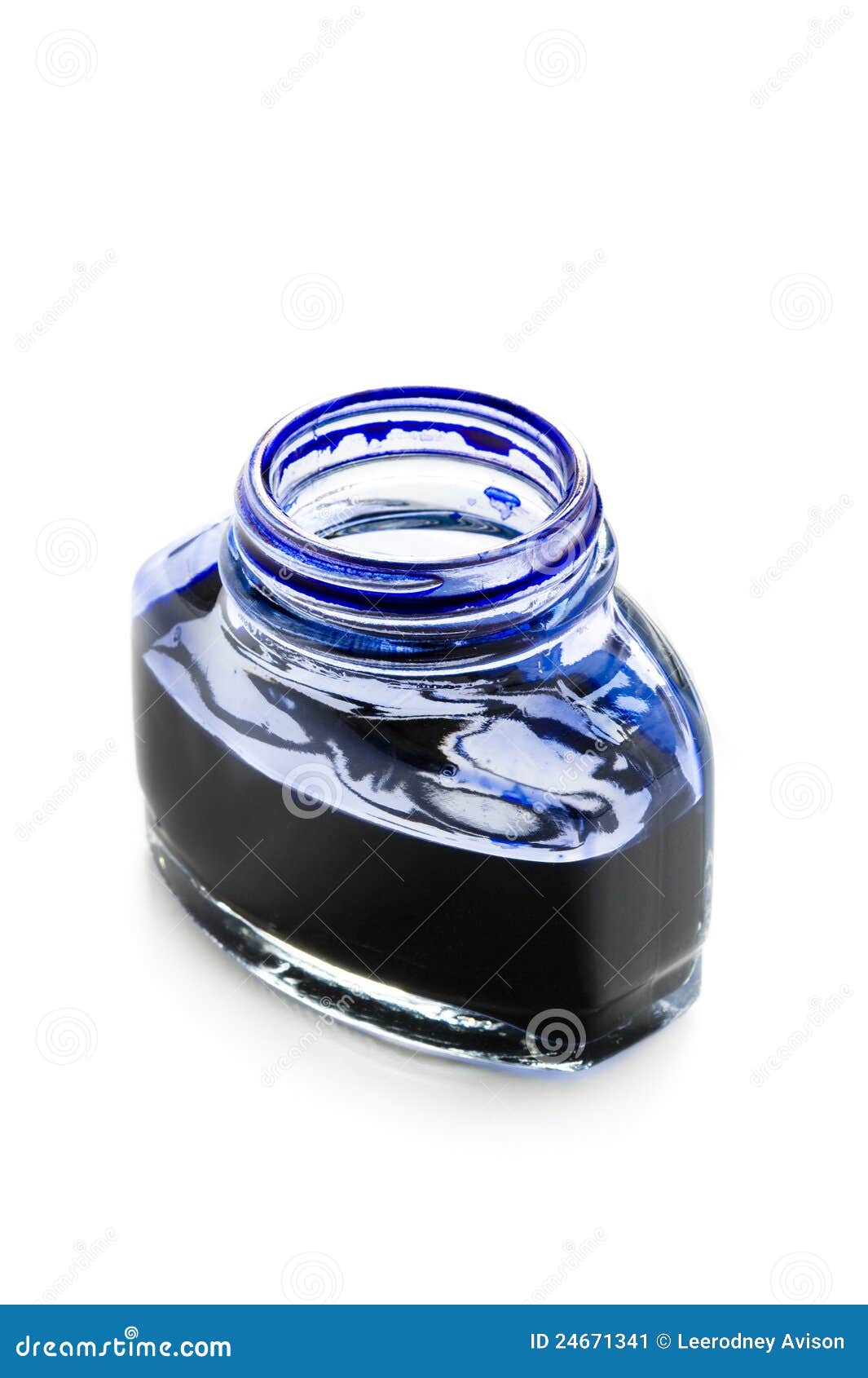 Bottle of ink stock image. Image of written, open, bottled - 24671341