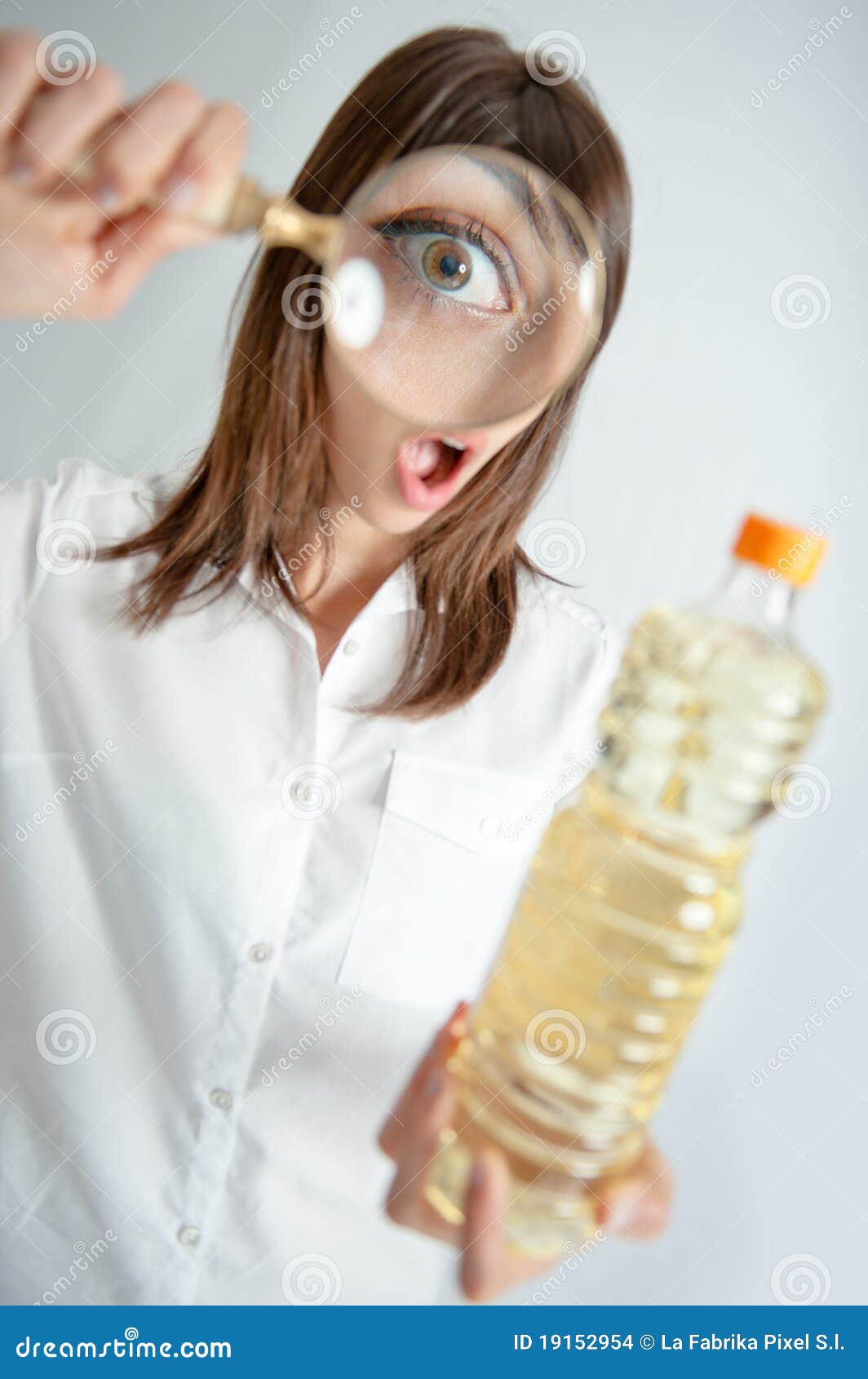 Bottle inspection stock photo. Image of carbohydrate - 19152954