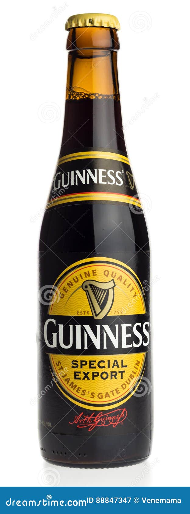 Bottle of Irish Guinness Beer Editorial Photography - Image of ireland ...
