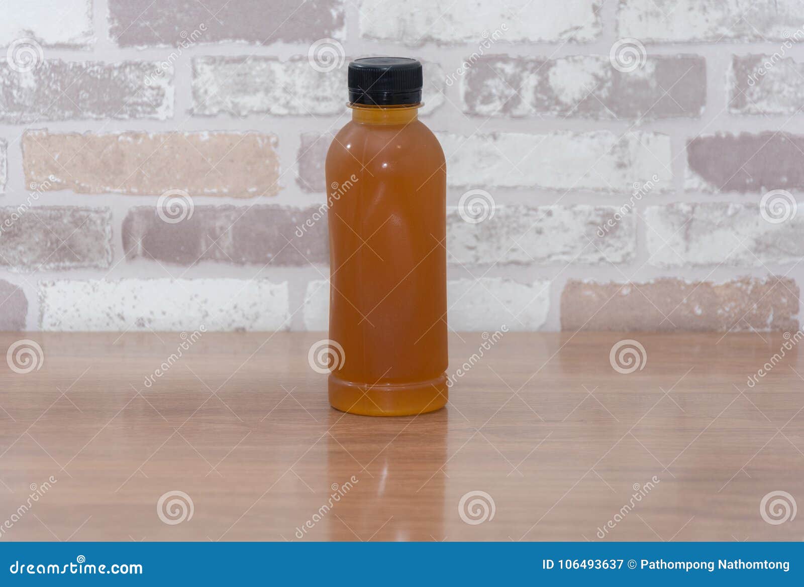 Bottle of jasmine tea stock image. Image of isolated - 106493637
