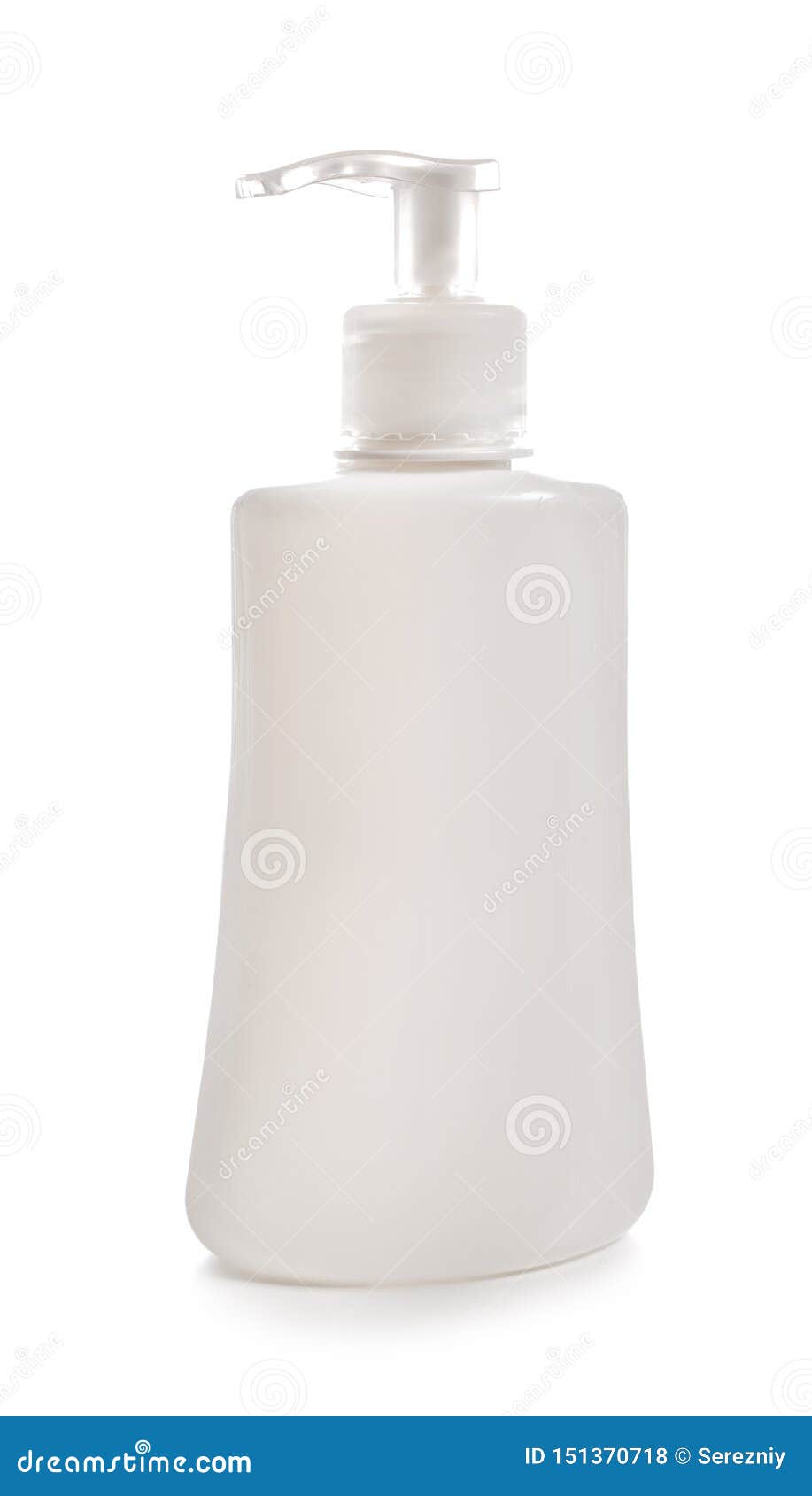 Bottle of Liquid Soap on White Background Stock Photo - Image of ...