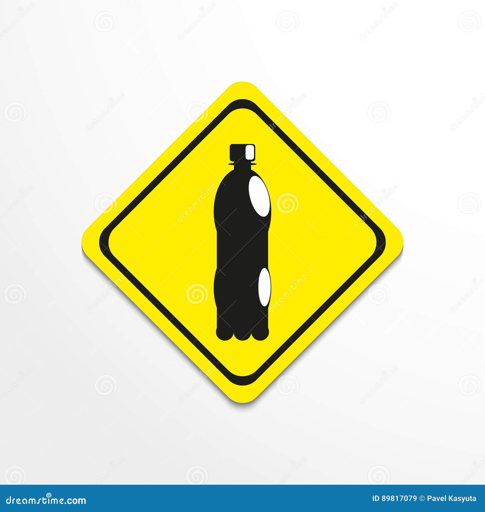 Bottle for Liquid. Symbol. Vector Icon. Stock Vector - Illustration of ...