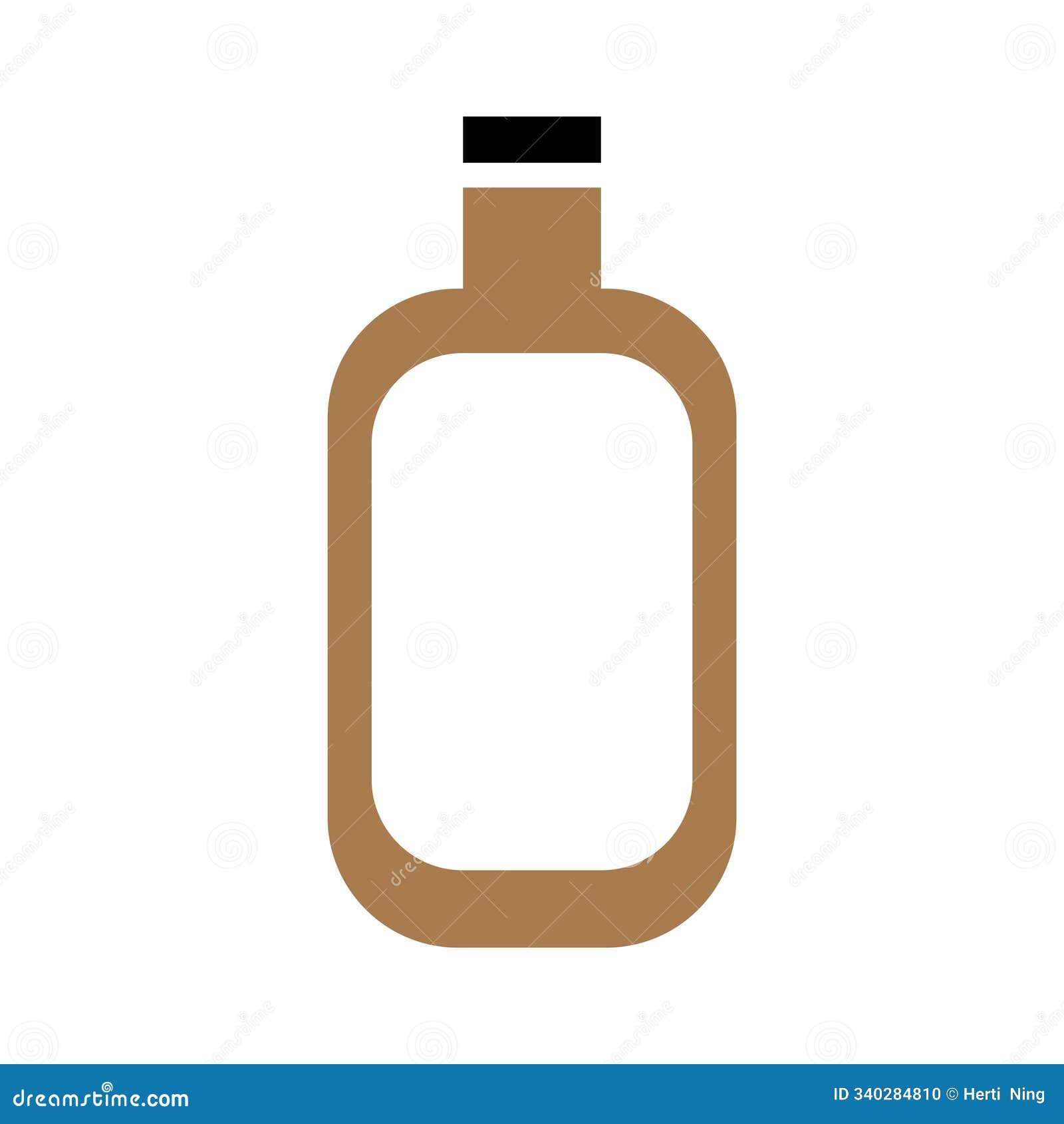 Bottle Logo Vector Template Icon Stock Vector - Illustration of drink ...