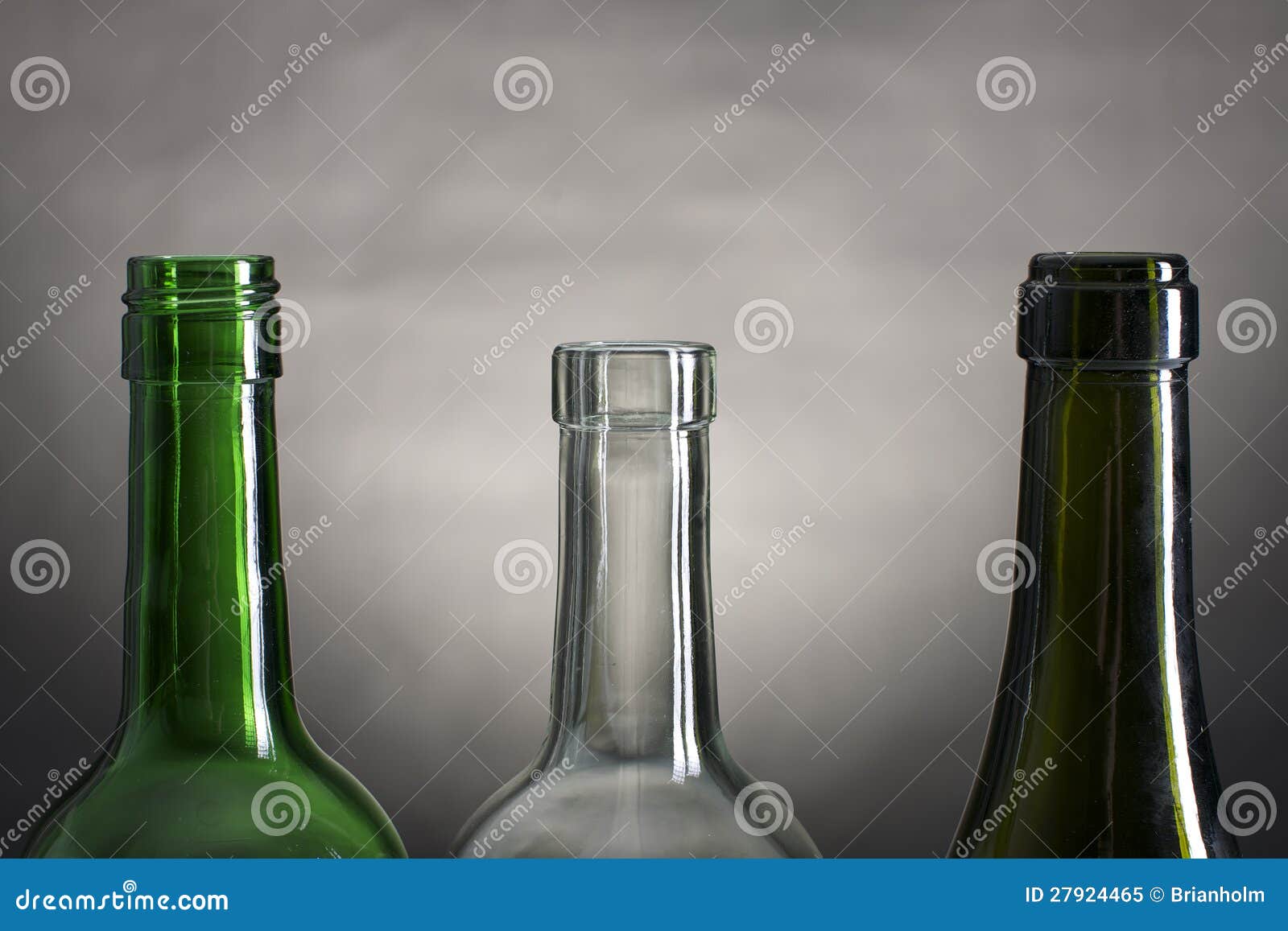 Bottle necks stock image. Image of clear, still, liquid - 27924465