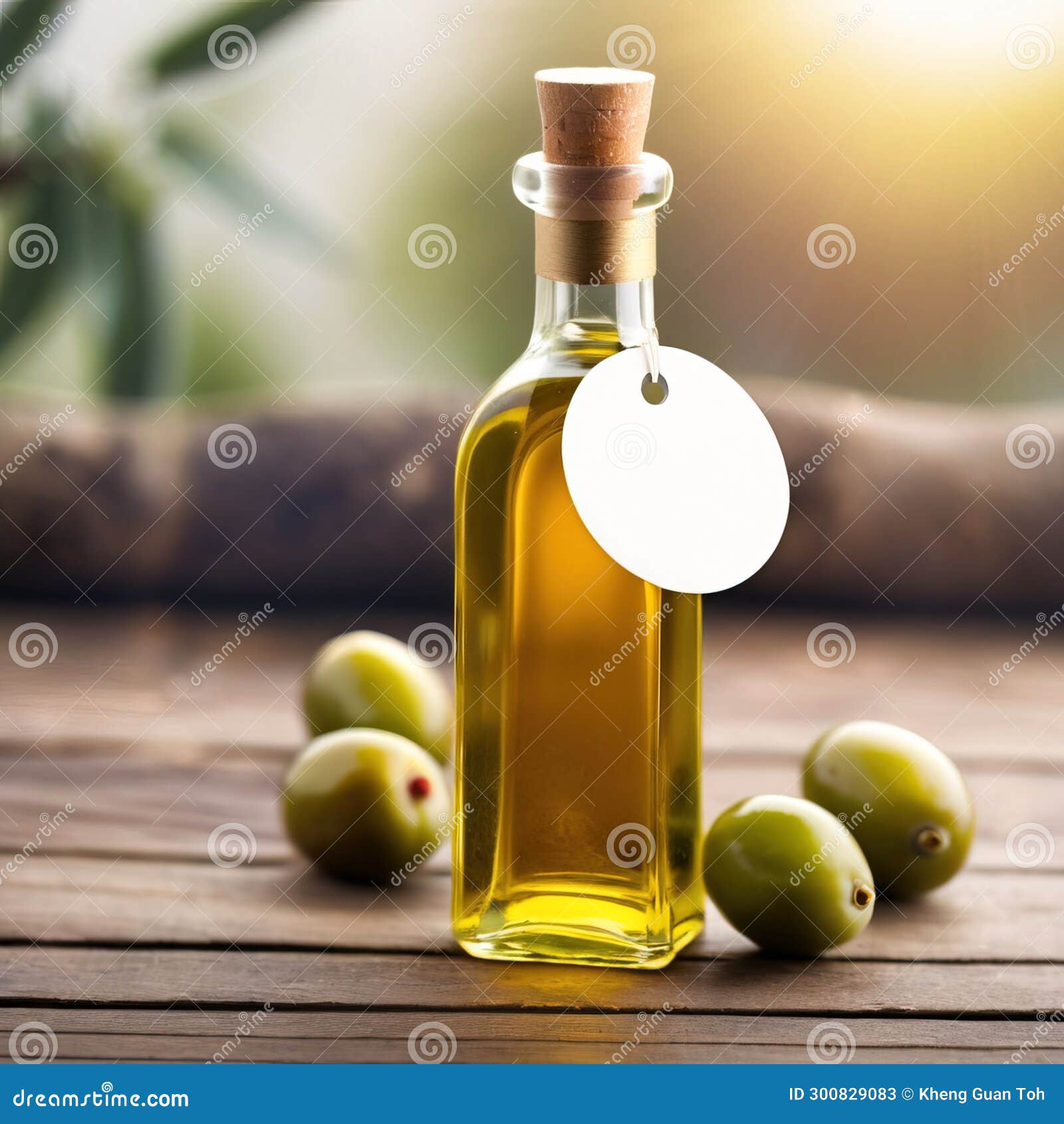 Bottle of Olive Oil, Blank Empty Generic Product Packaging Mockup Stock ...