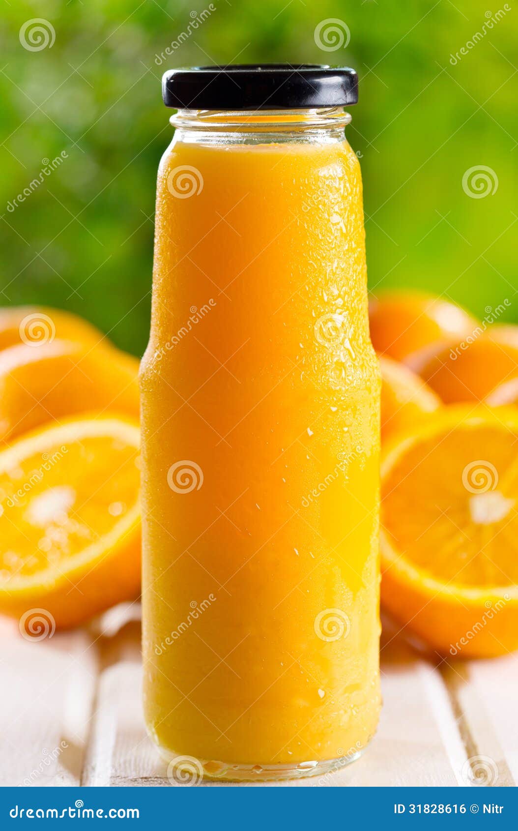 Bottle of orange juice stock photo. Image of vegetarian - 31828616