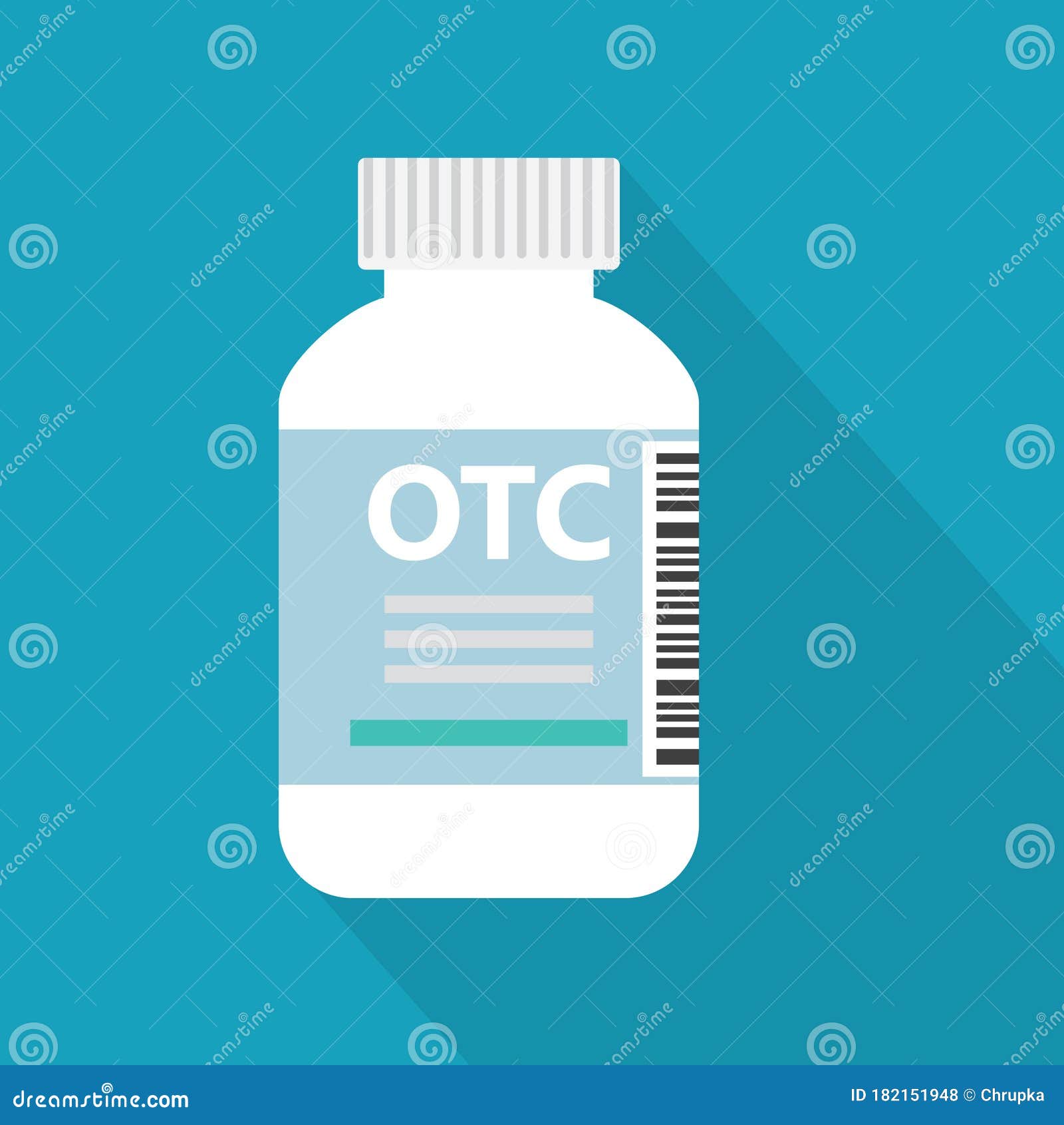 Bottle with OTC Over the Counter Drugs Stock Vector - Illustration of ... Bottle with OTC Over the Counter Drugs Stock Vector - Illustration of ...