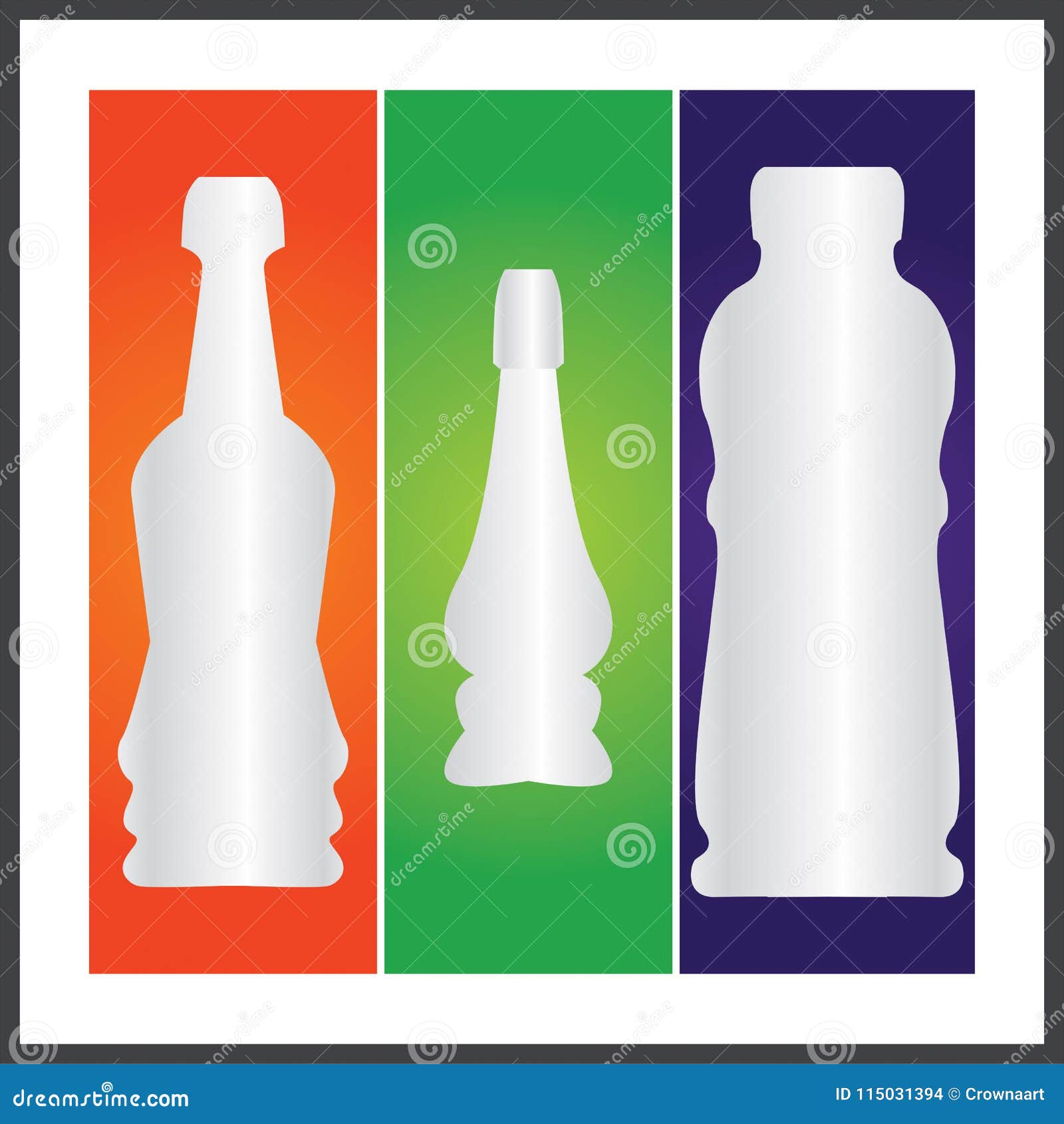 Bottle and packaging stock illustration. Illustration of container ...