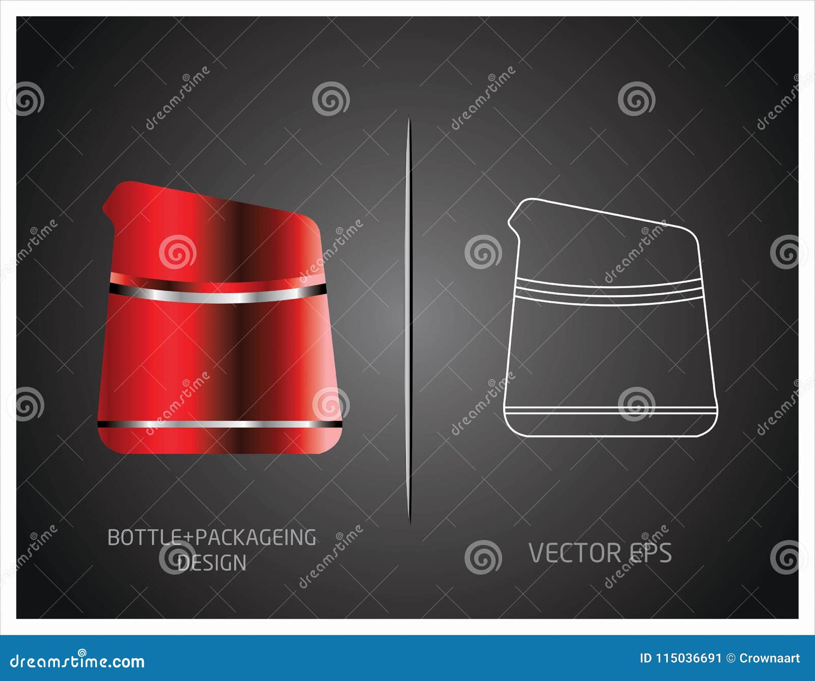 Bottle and packaging stock illustration. Illustration of flavour ...