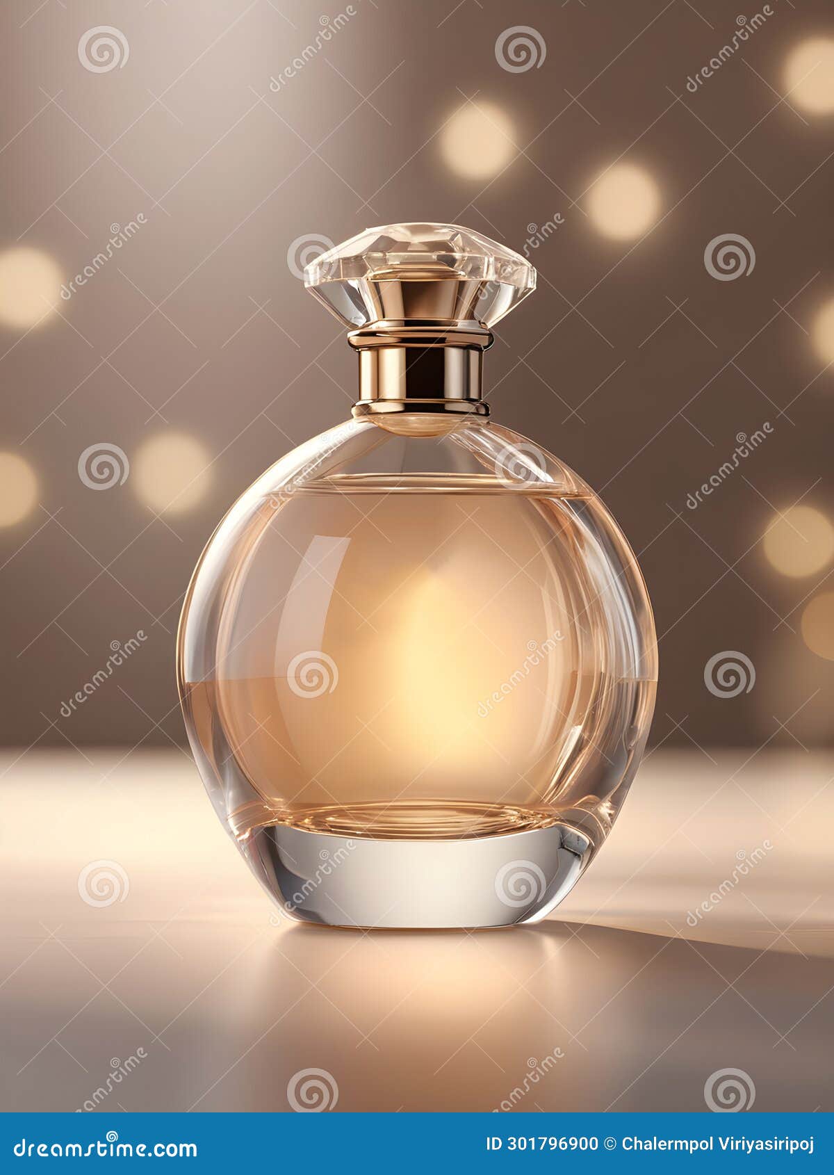 A Bottle of Perfume Sitting on Top of a Table, Carrying a Bottle of ...