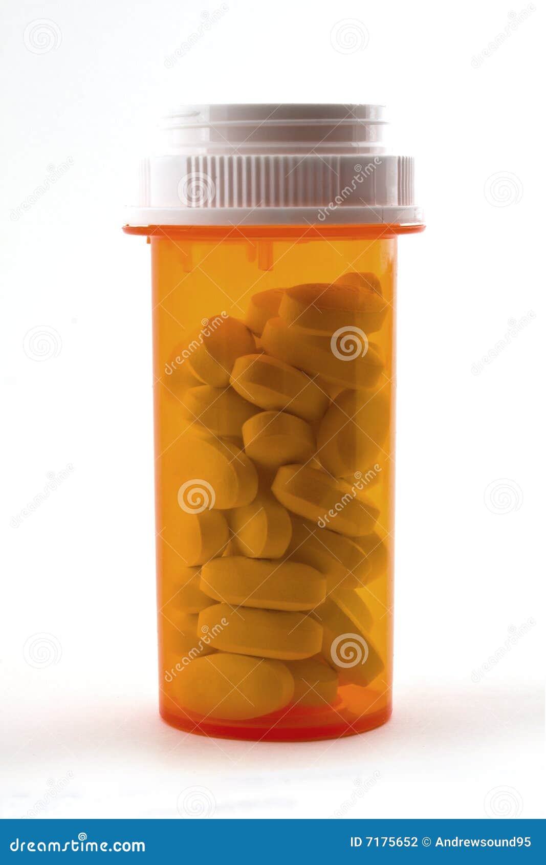 Bottle of pills stock photo. Image of medication, pharmacy - 7175652