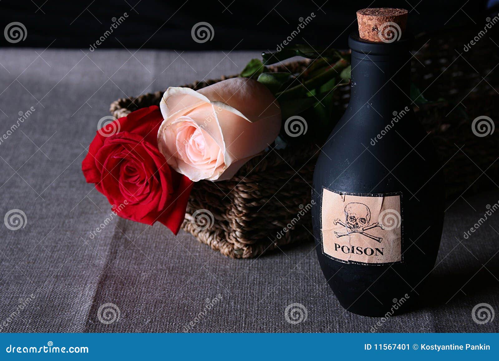 Bottle with poison stock image. Image of medicine, bottle - 11567401