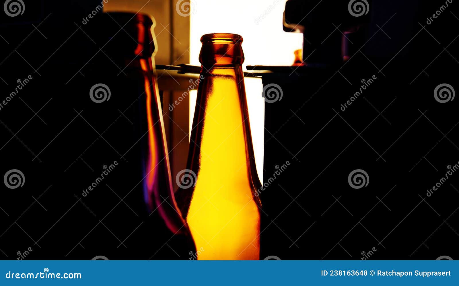 Bottle Quality Check Inspection Process Stock Photo - Image of ...