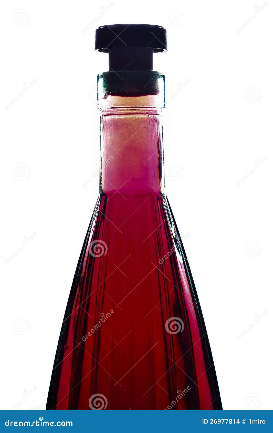 Bottle with red liquid stock photo. Image of beverage - 26977814