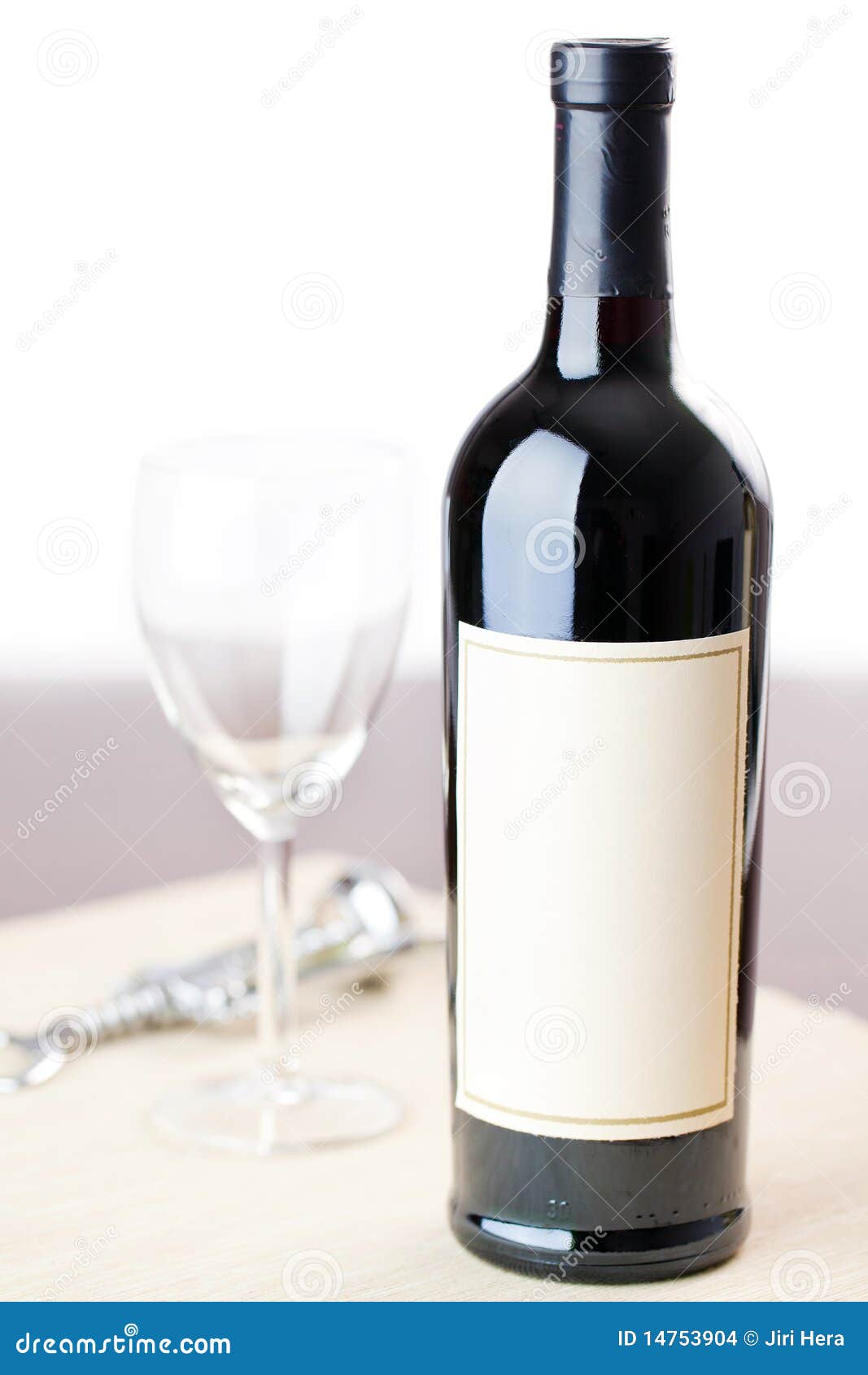Bottle of red wine stock photo. Image of alcoholic, food - 14753904