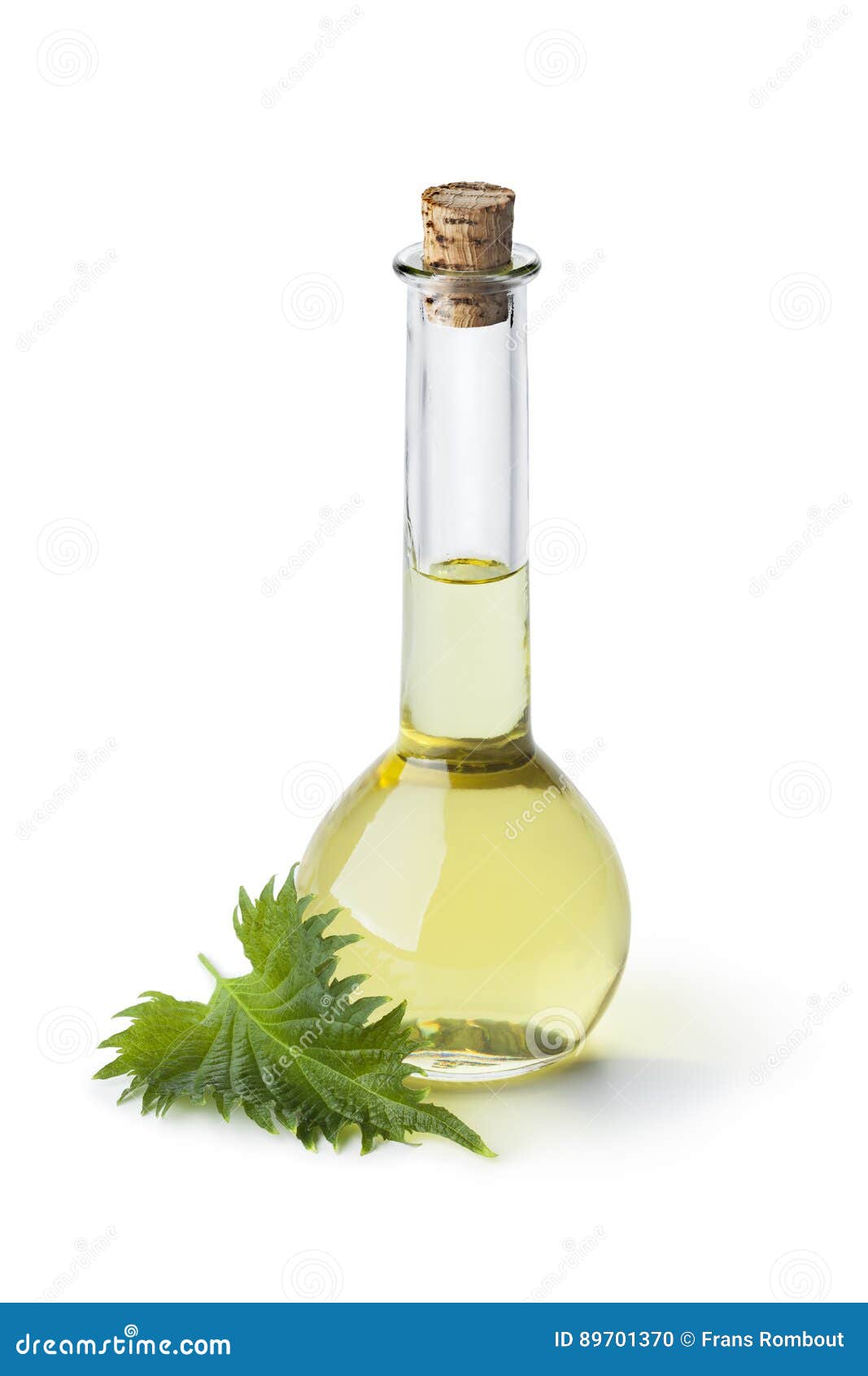 Bottle with shiso leaf oil stock photo. Image of delicacy - 89701370