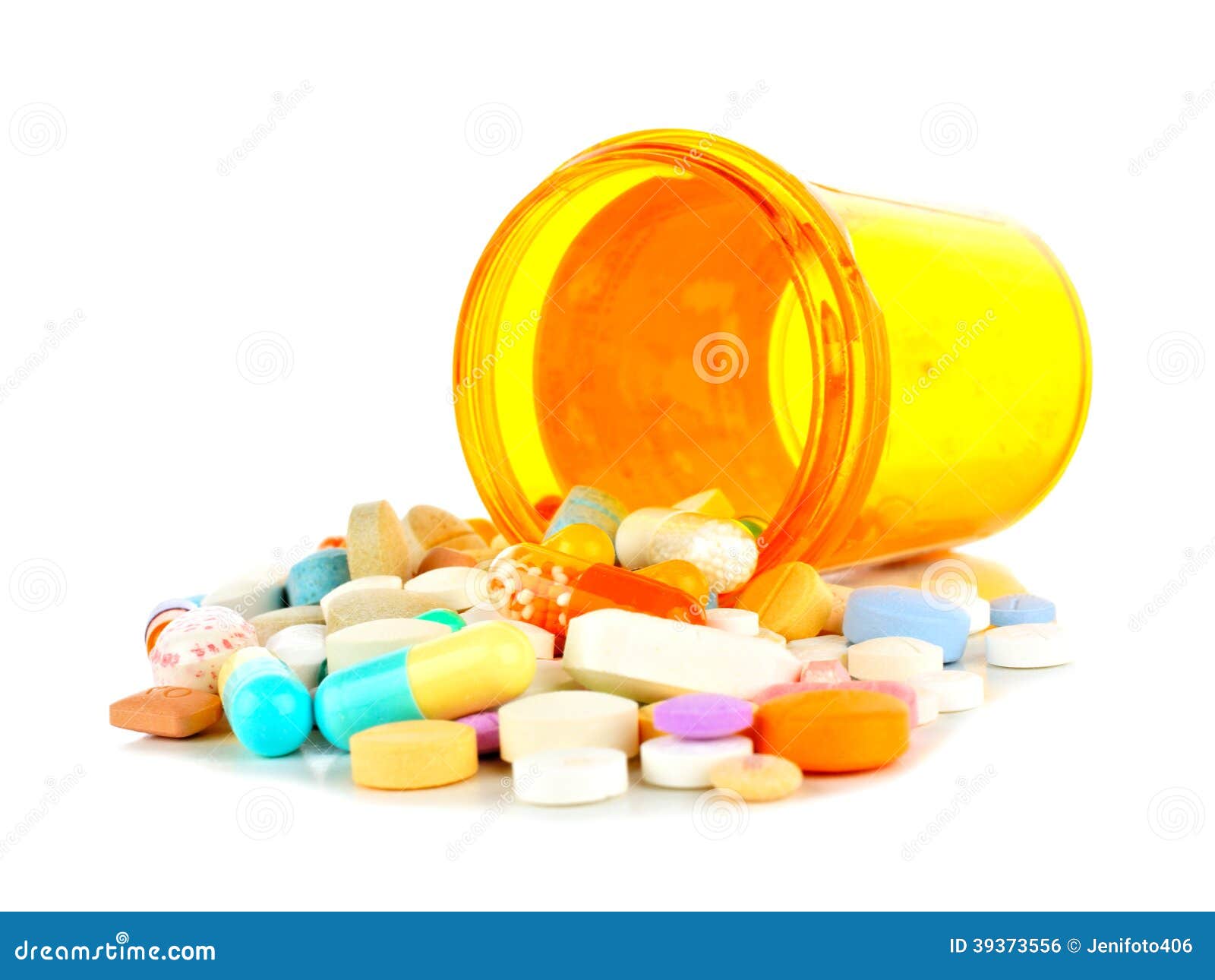Bottle of Spilling Medicine Stock Photo - Image of bottle, mixed: 39373556