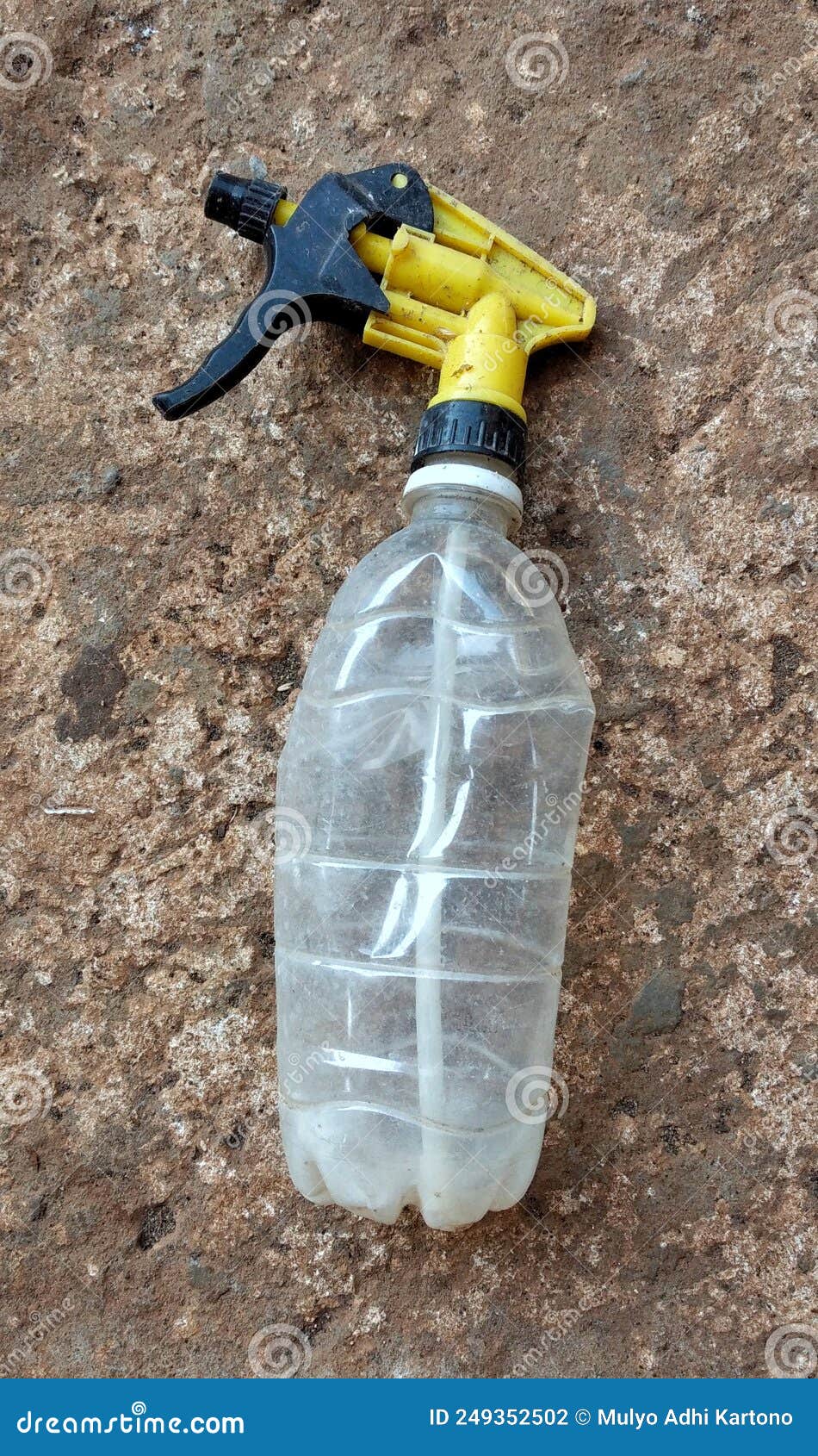 Bottle Spray Water Has Broken with Material Plastic Stock Photo - Image ...