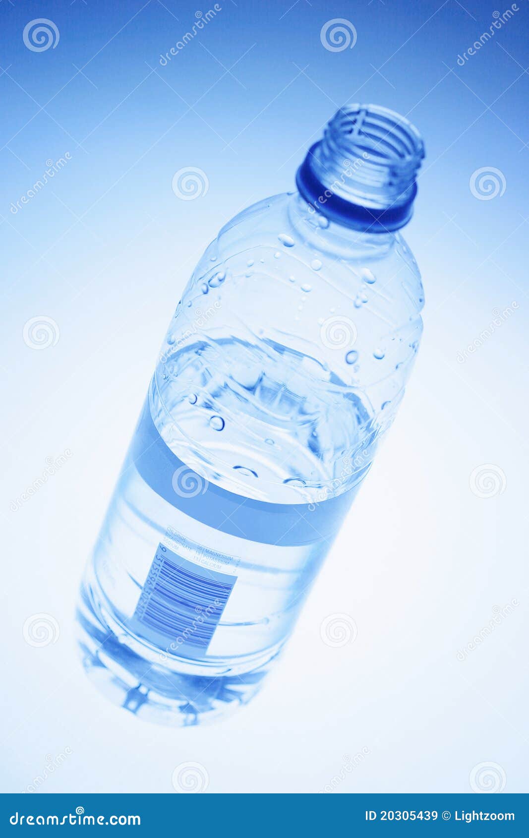Bottle of Spring Water stock image. Image of plastic - 20305439