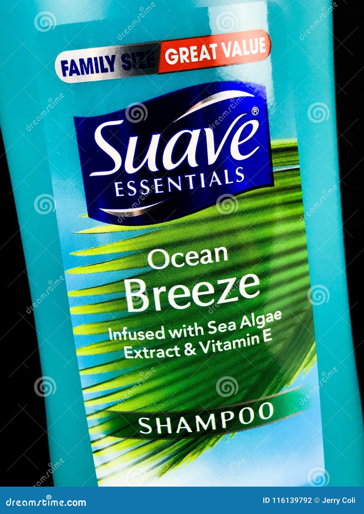 Bottle of Suave Ocean Breeze Shampoo Editorial Photography - Image of ...