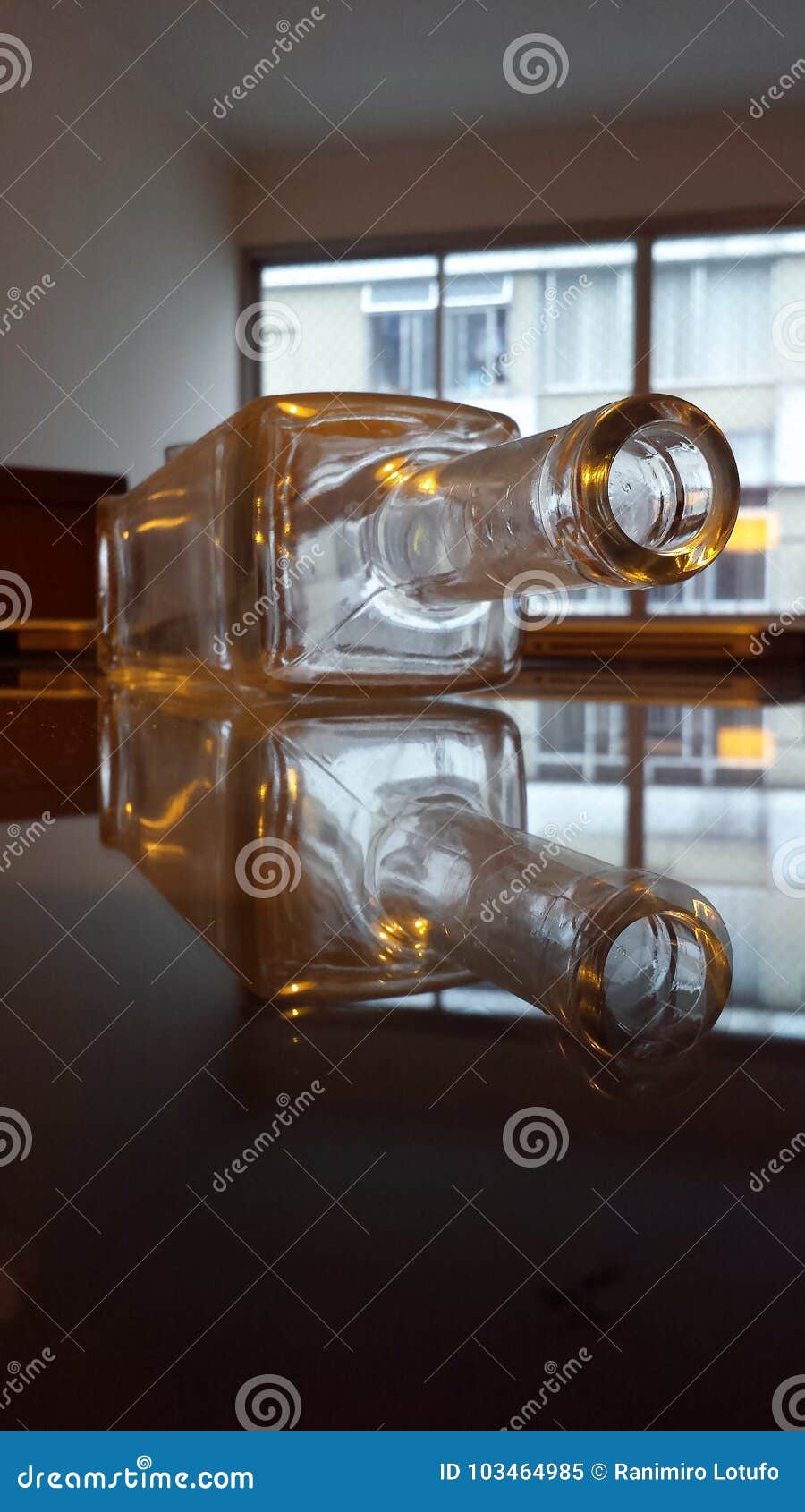 Bottle on the table stock image. Image of bottle, drink - 103464985