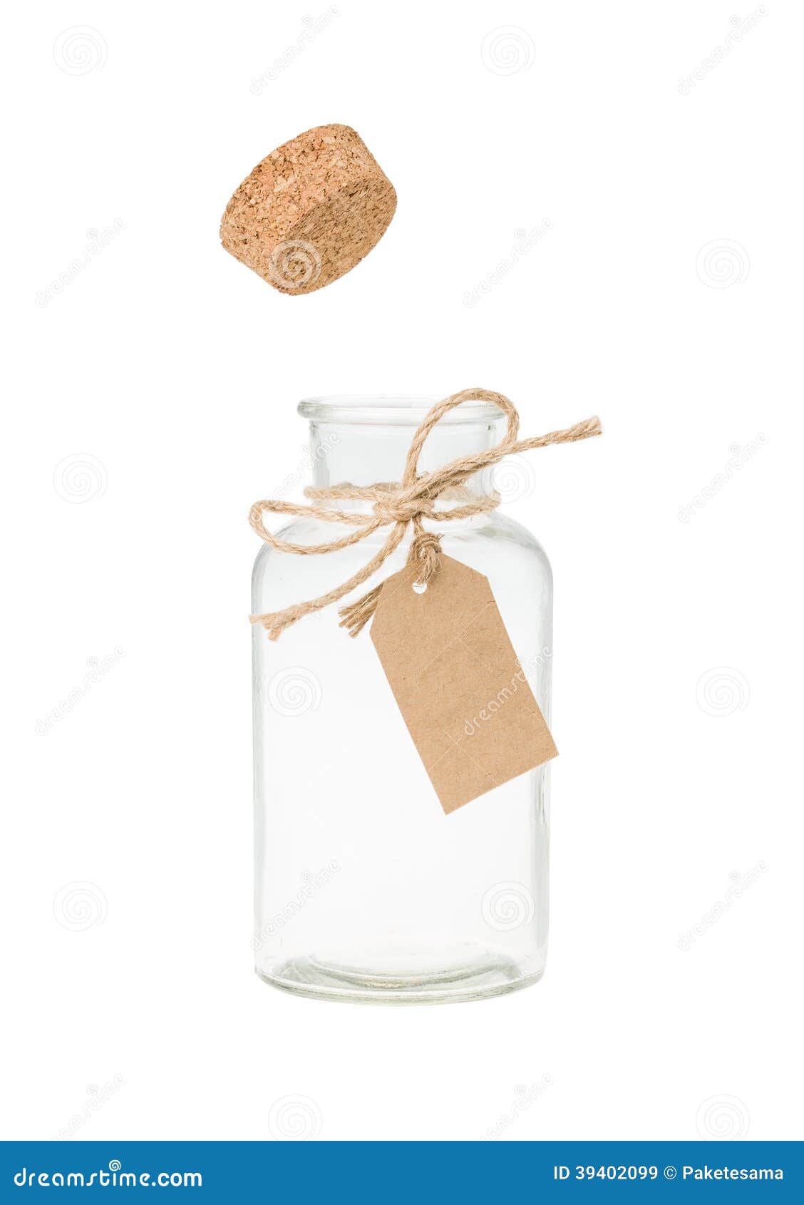 Bottle with tag stock image. Image of glass, alcohol - 39402099