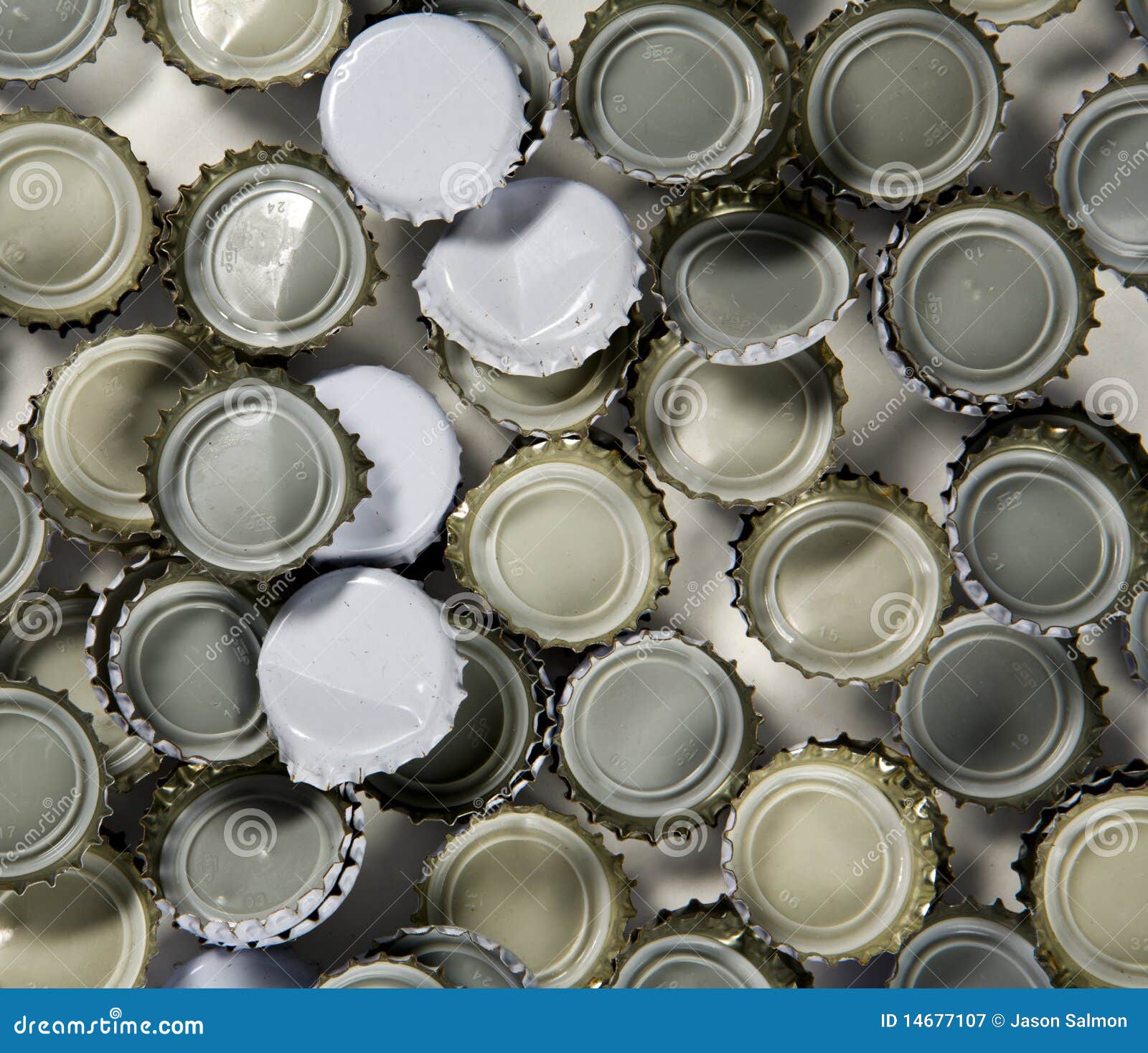 Bottle tops stock image. Image of single, caps, close - 14677107