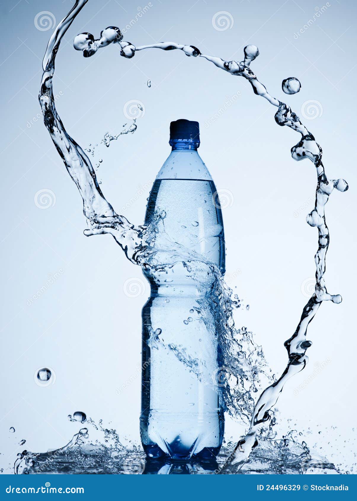 Bottle of water stock image. Image of beverage, healthy - 24496329